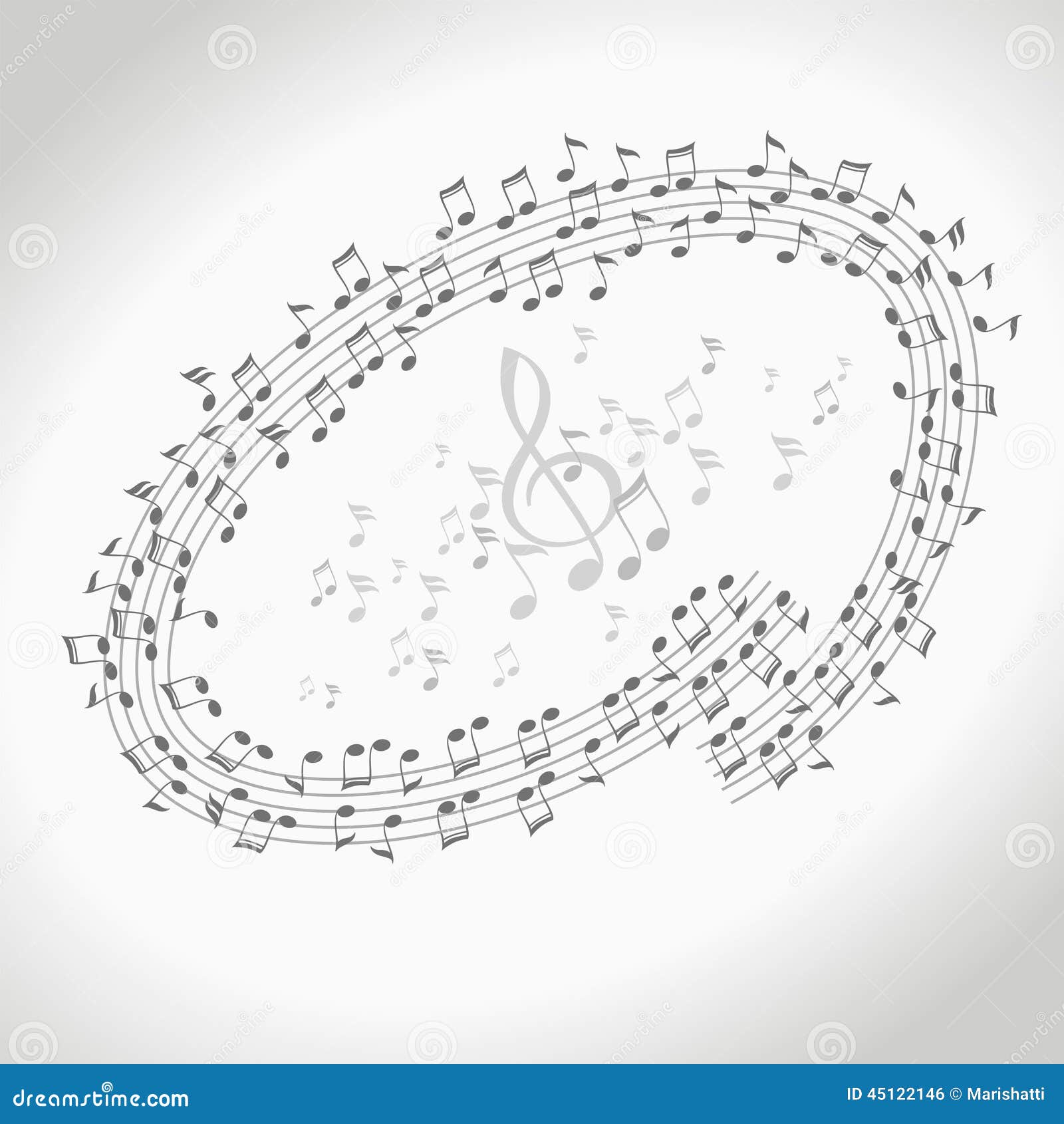 Vector Design Element Music Notes Concept Stock Vector - Illustration ...