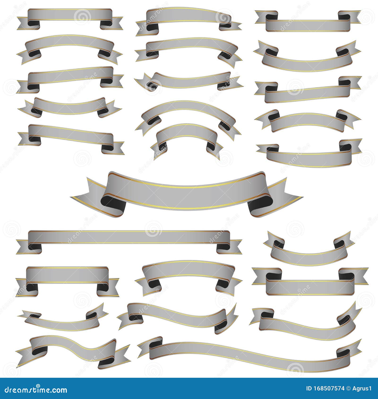 Silver Ribbon Banner