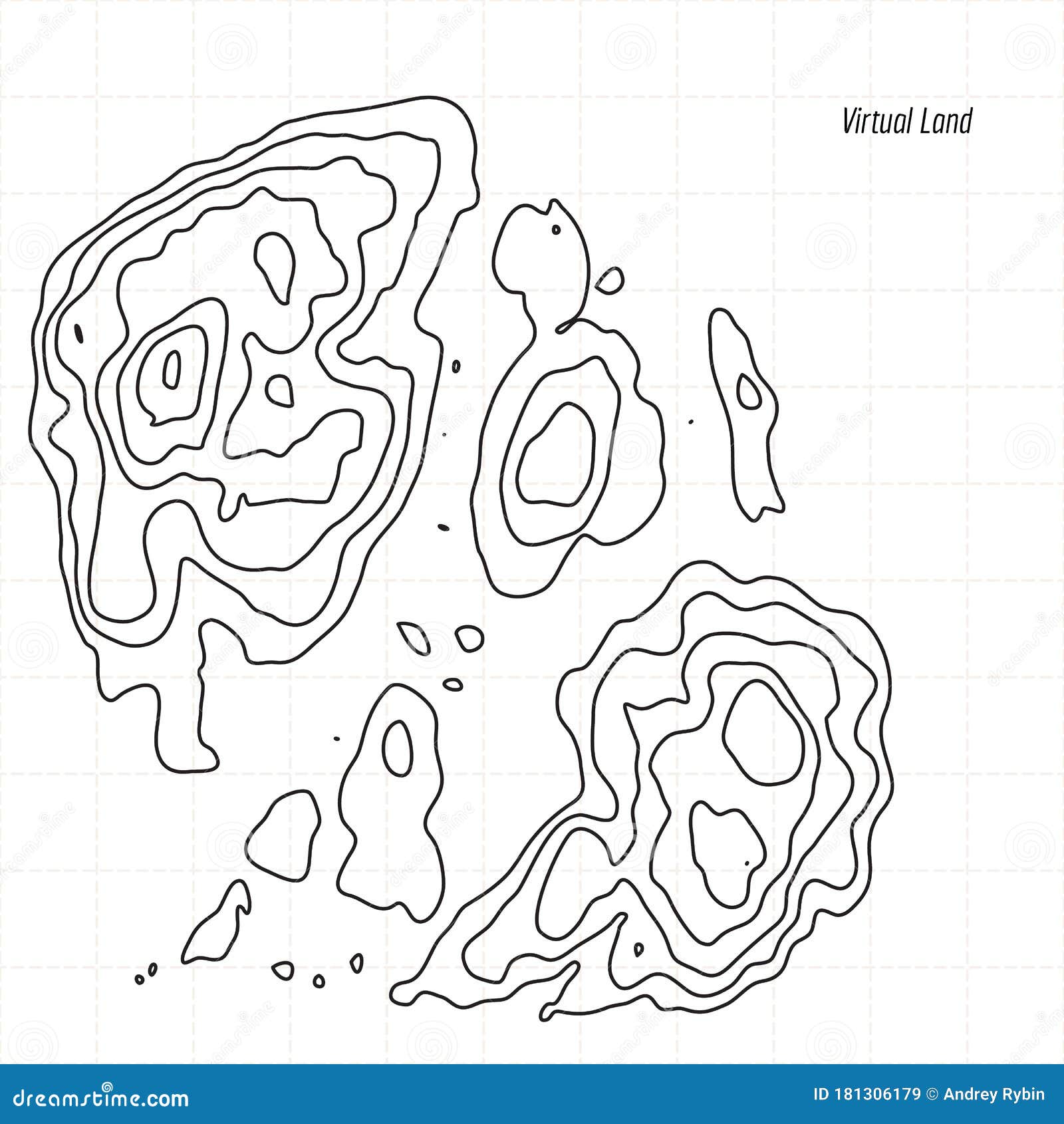 Vector Design Element. Topography Map Stock Vector - Illustration of ...
