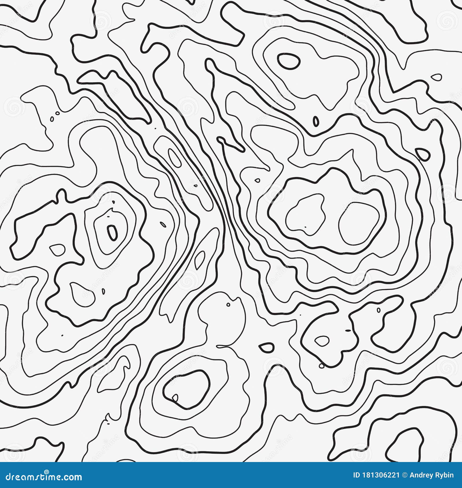 Vector Design Element. Topography Map Stock Vector - Illustration of ...
