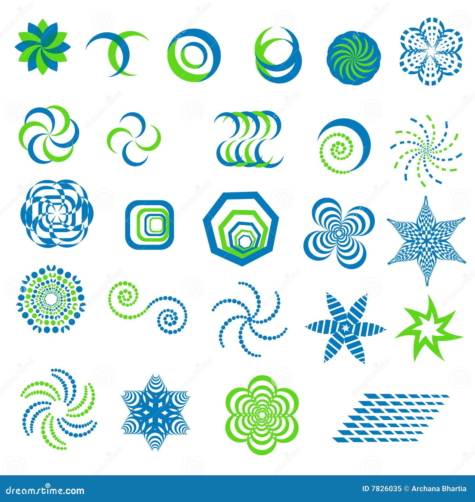 Vector design elements stock vector. Illustration of clip - 7826035