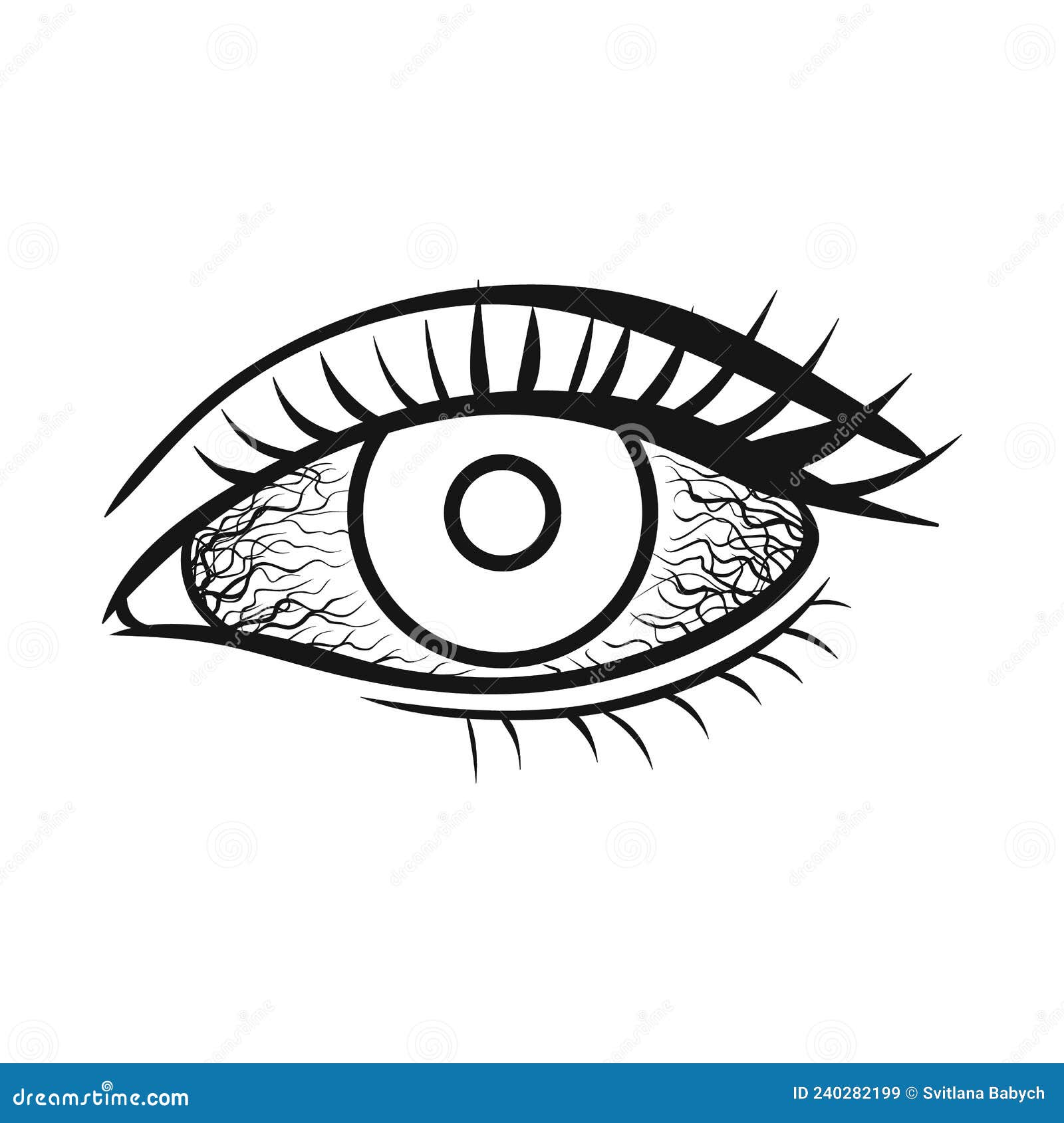 Vector Design of Eye and Cataract Logo. Graphic of Eye and Eyesight ...