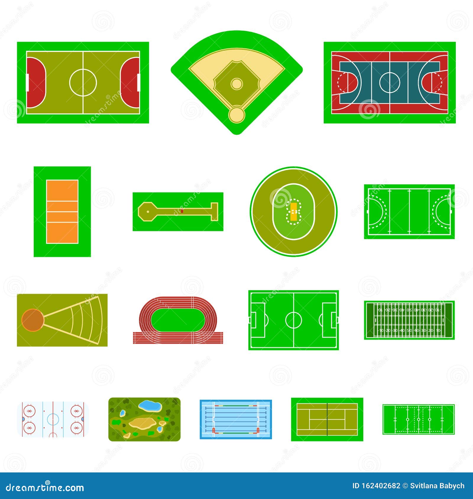 Isolated Object of Field and Plan Logo. Set of Field and Grass Stock ...