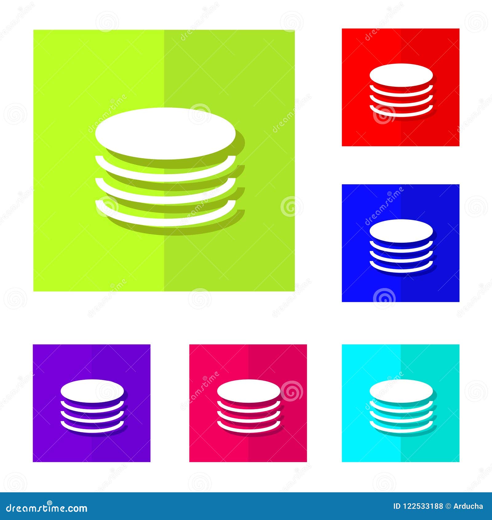 Internal storage button stock vector. Illustration of disk - 122533188