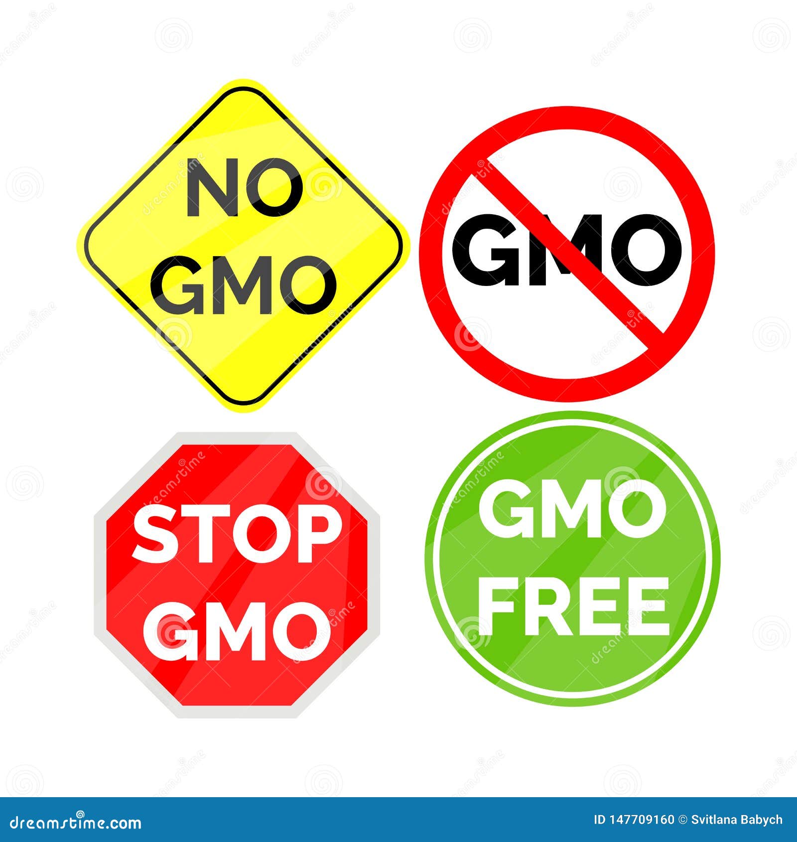 Vector Design of Gmo and Logo Logo. Collection of Gmo and Label Vector ...