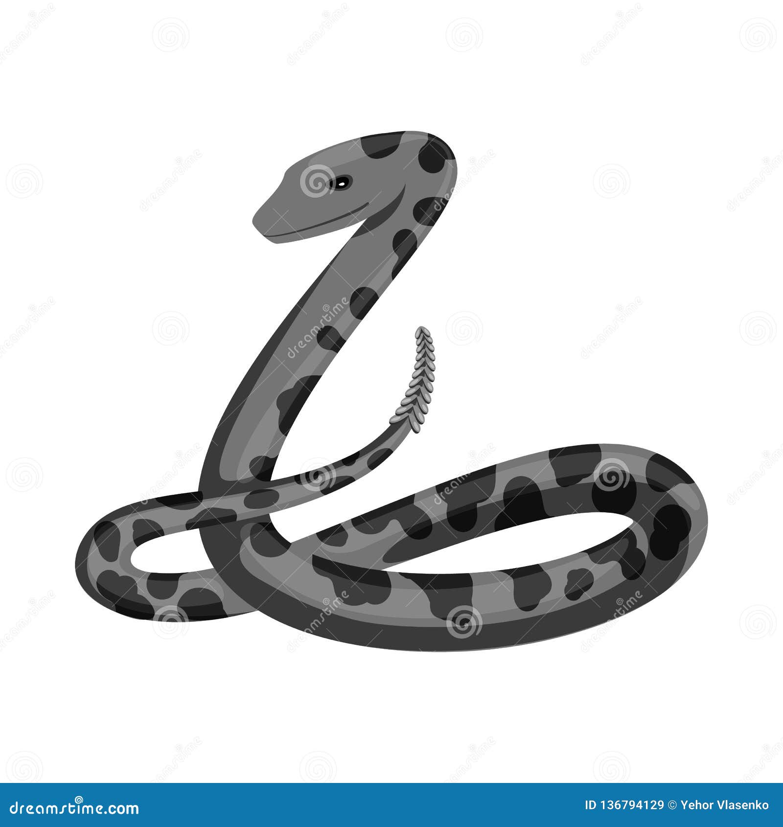 Vector Design of Harm and Bite Symbol. Collection of Harm and Reptile ...