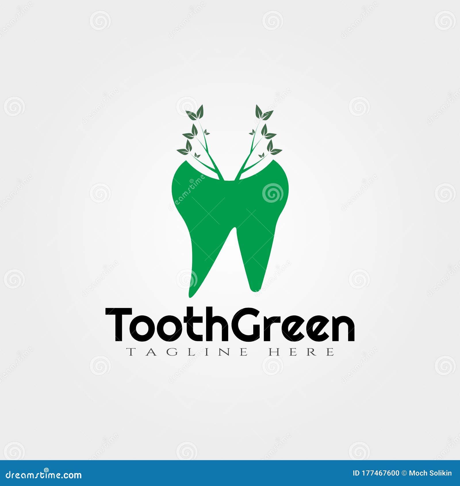 Vector Design of Human Tooth Logo, Tooth Protection. Dental Image Stock ...