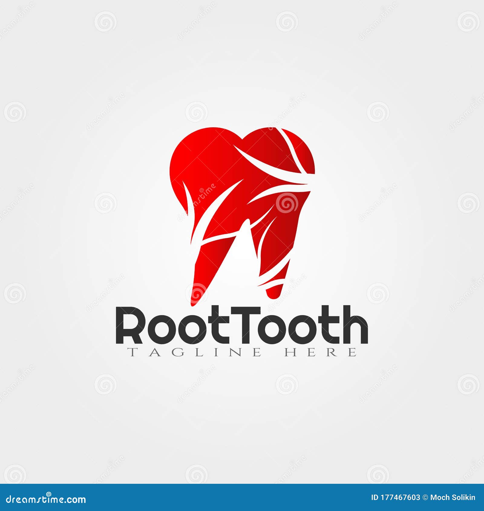 Vector Design of Human Tooth Logo, Tooth Protection. Dental Image Stock ...