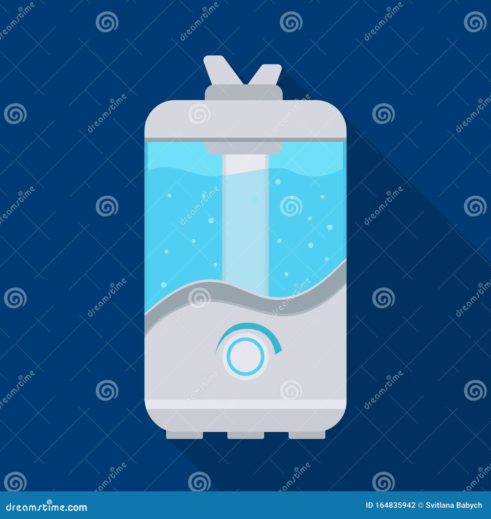 Vector Design of Humidifier and Machine Sign. Graphic of Humidifier and ...