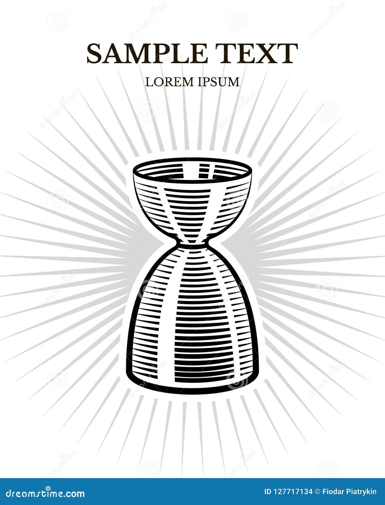 Vector Design of Jigger of Banner Stock Vector - Illustration of ...