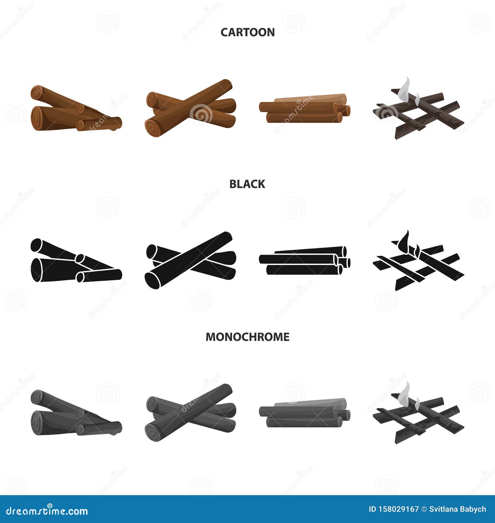 Logging Logo Design Wood Cutting Industry. Nature Element Vector ...