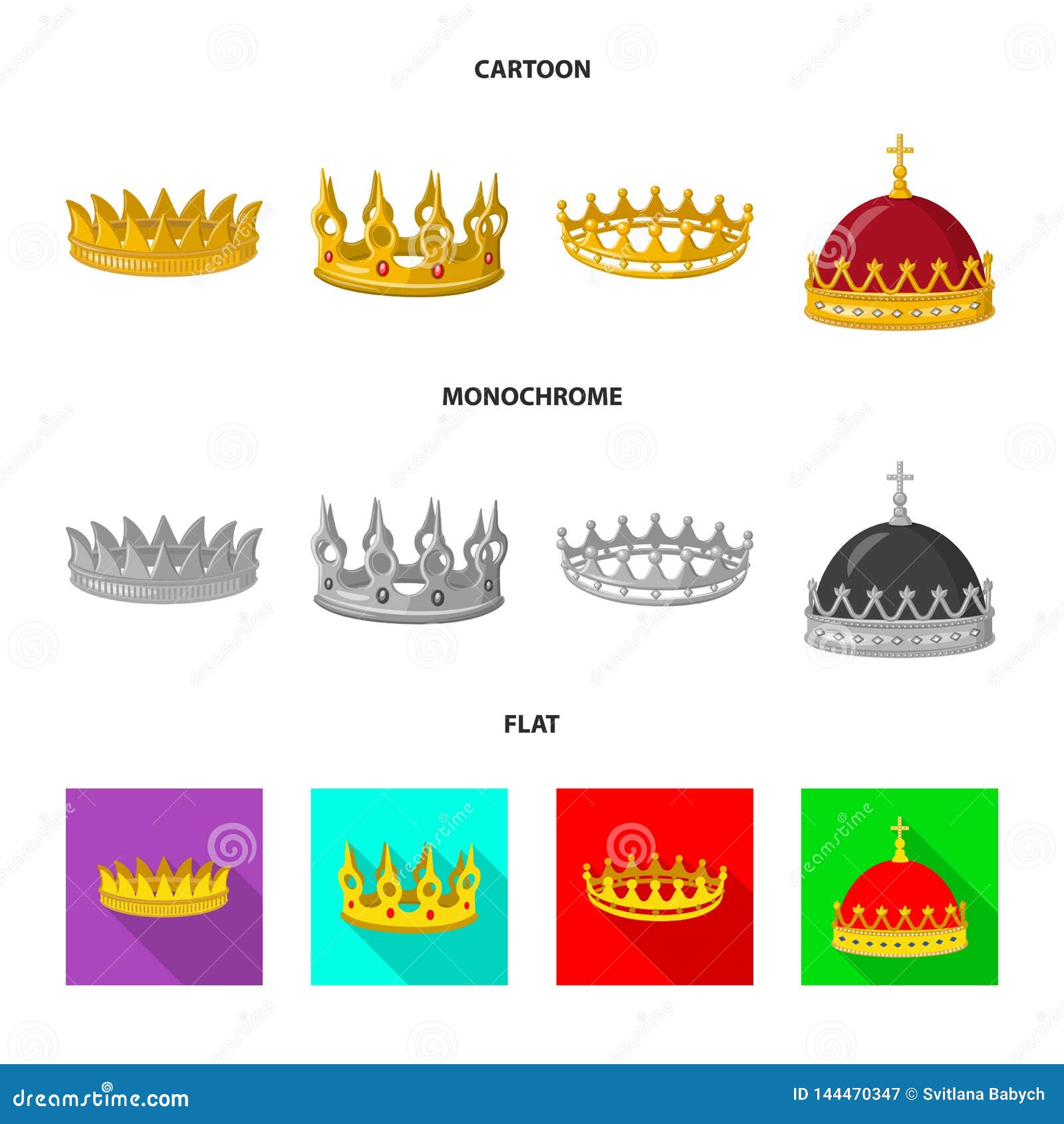 Isolated Object of Medieval and Nobility Logo. Set of Medieval and ...