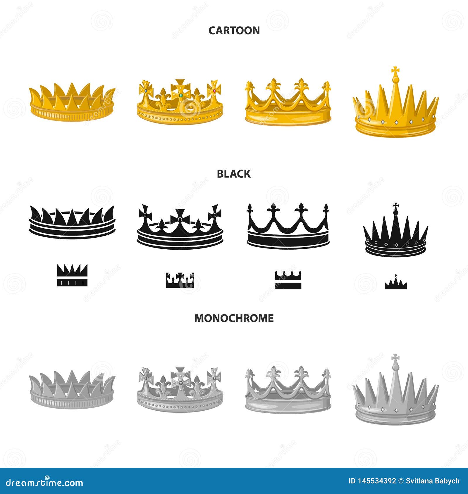 Isolated Object of Medieval and Nobility Logo. Set of Medieval and ...