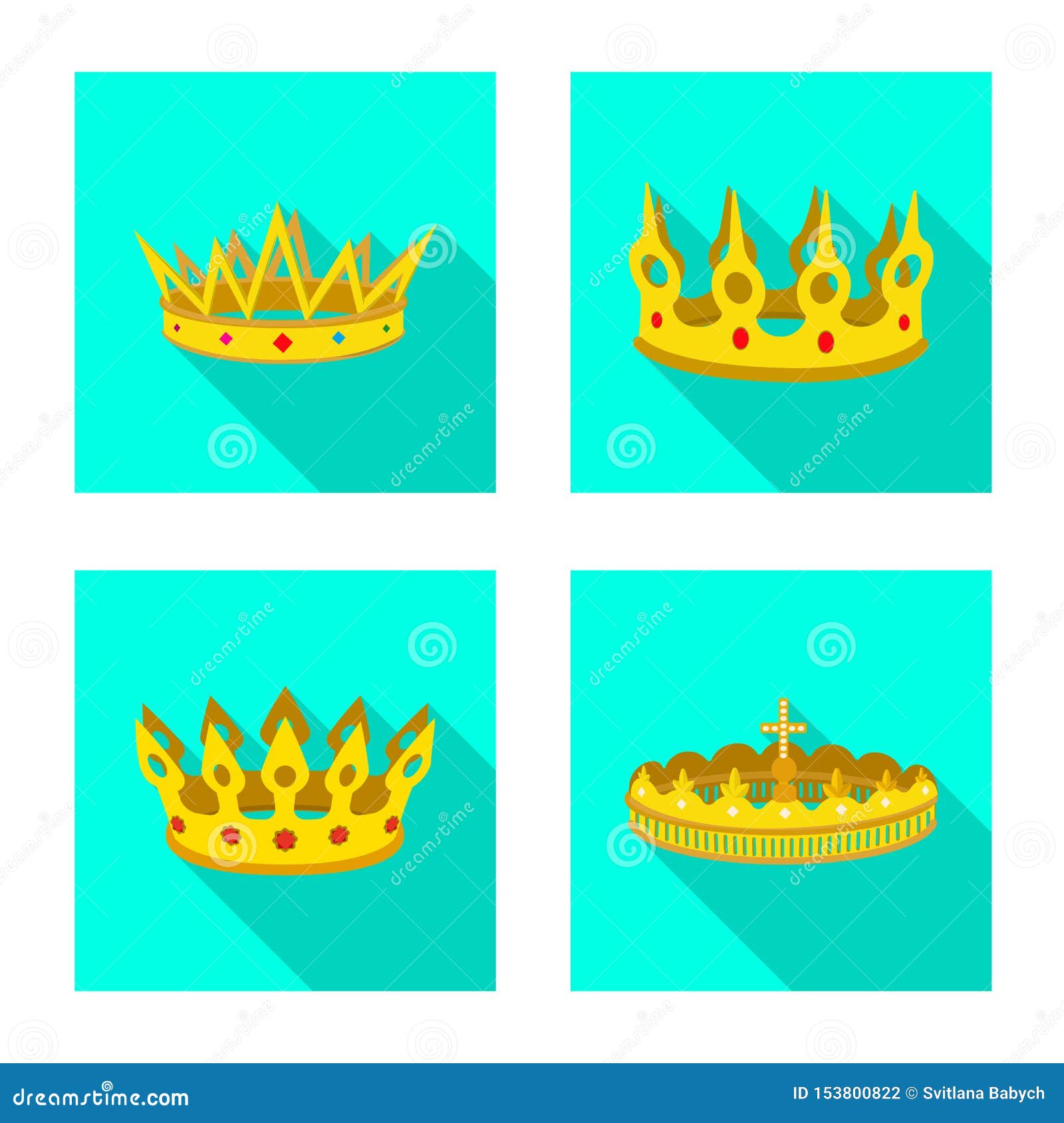 Vector Design of Medieval and Nobility Icon. Set of Medieval and ...