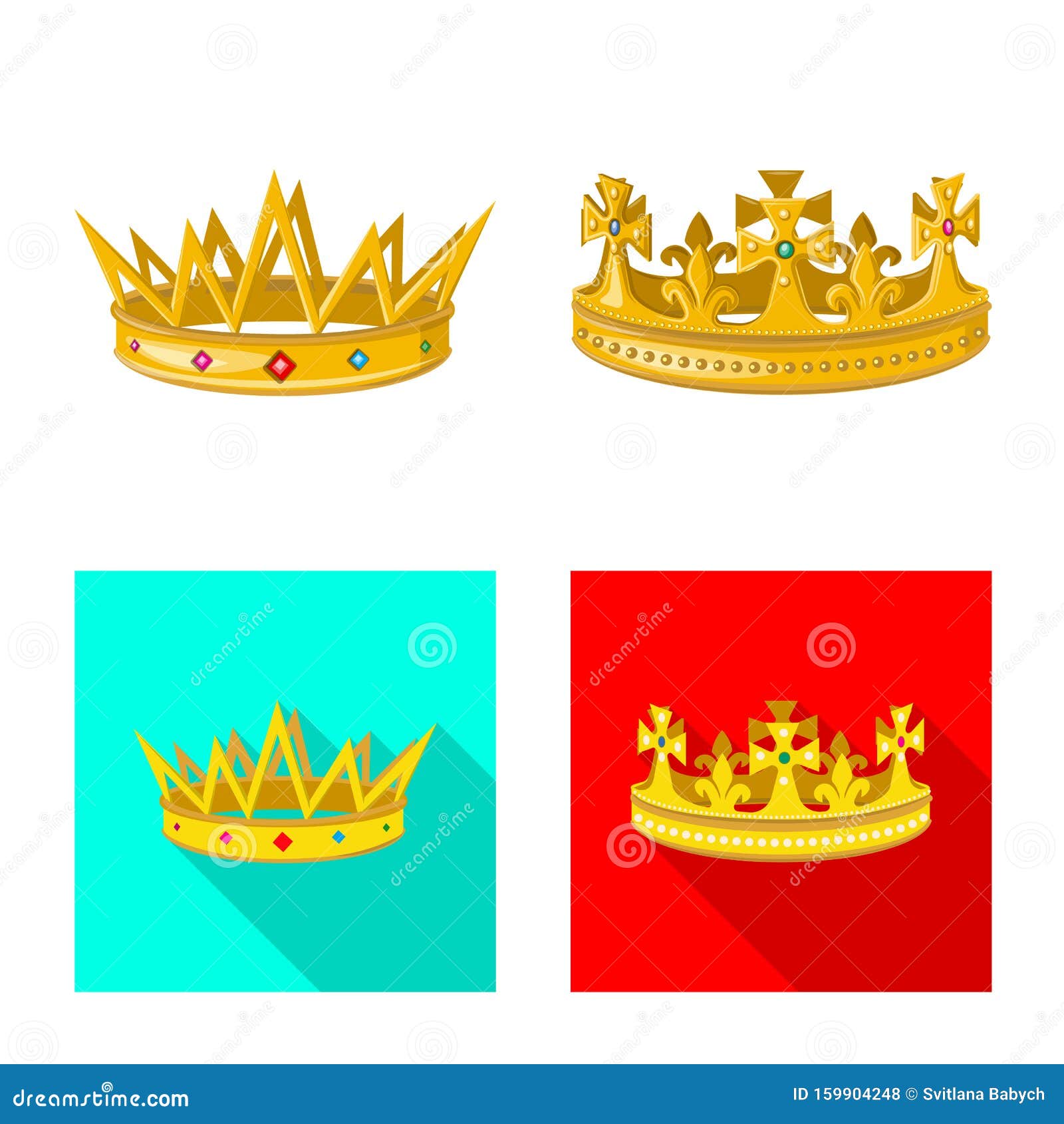 Vector Design of Medieval and Nobility Logo. Set of Medieval and ...