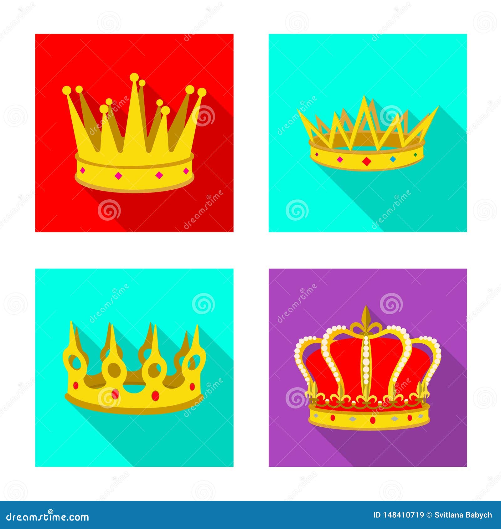 Vector Design of Medieval and Nobility Logo. Set of Medieval and ...