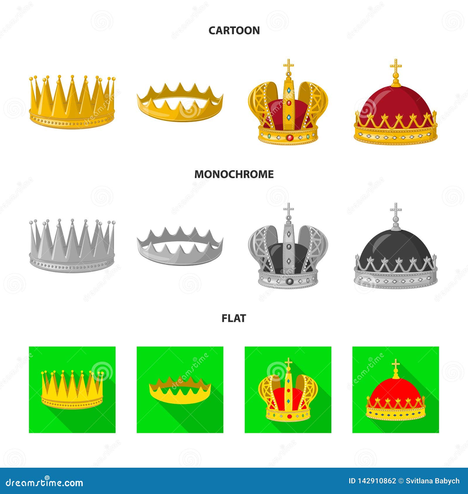 Vector Design of Medieval and Nobility Logo. Set of Medieval and ...
