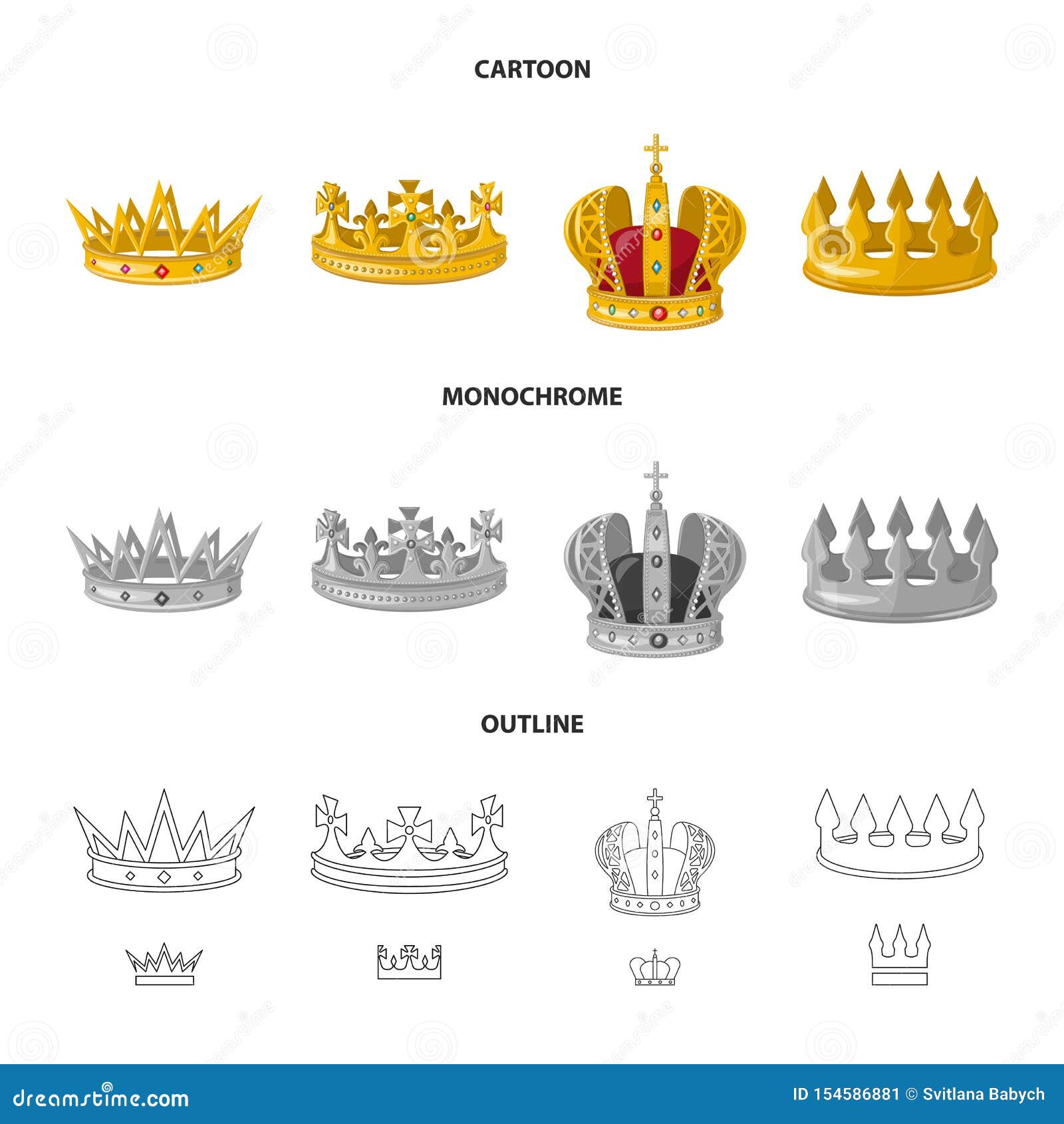 Vector Design of Medieval and Nobility Symbol. Collection of Medieval ...
