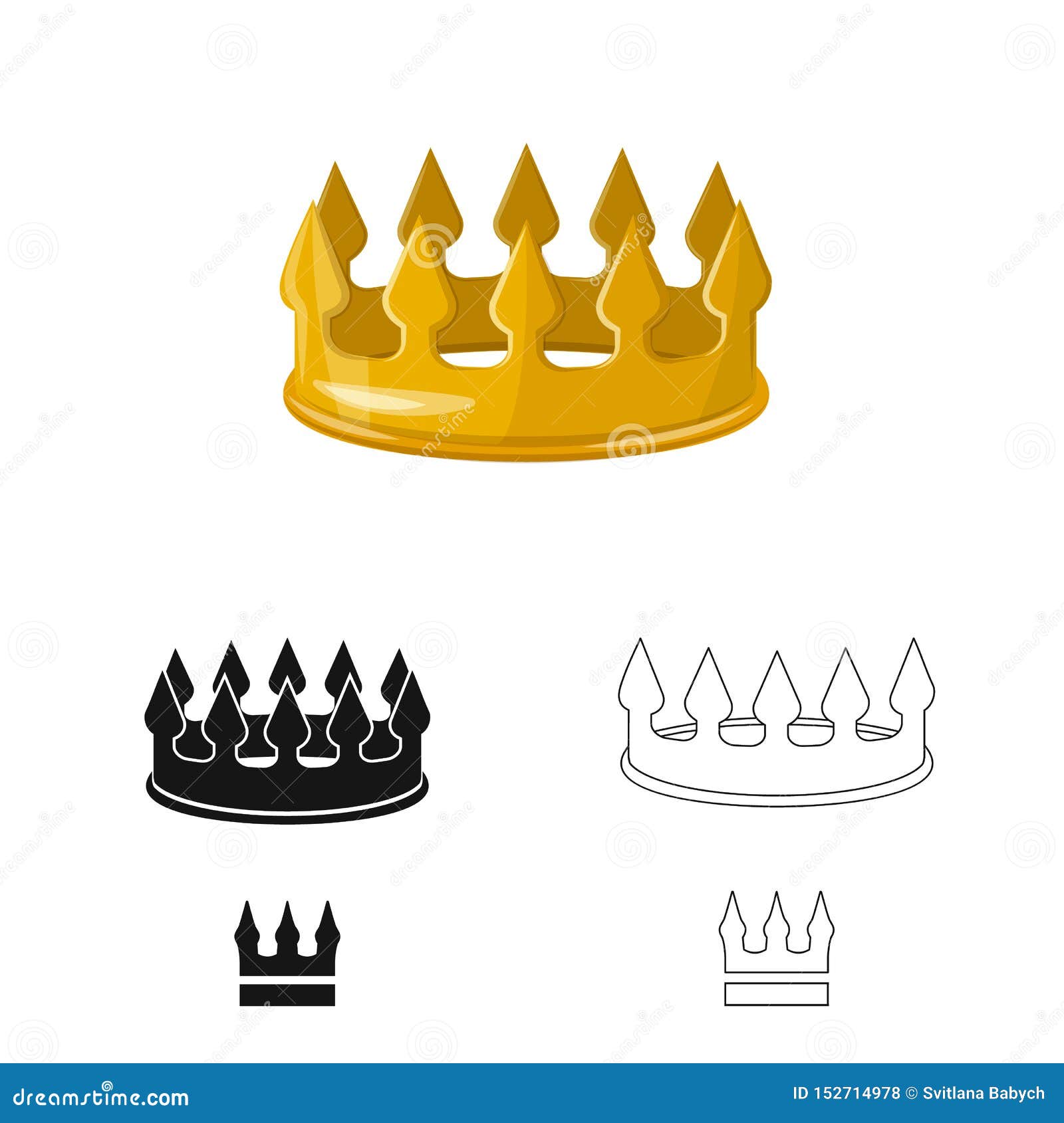 Isolated Object of Medieval and Nobility Icon. Set of Medieval and ...