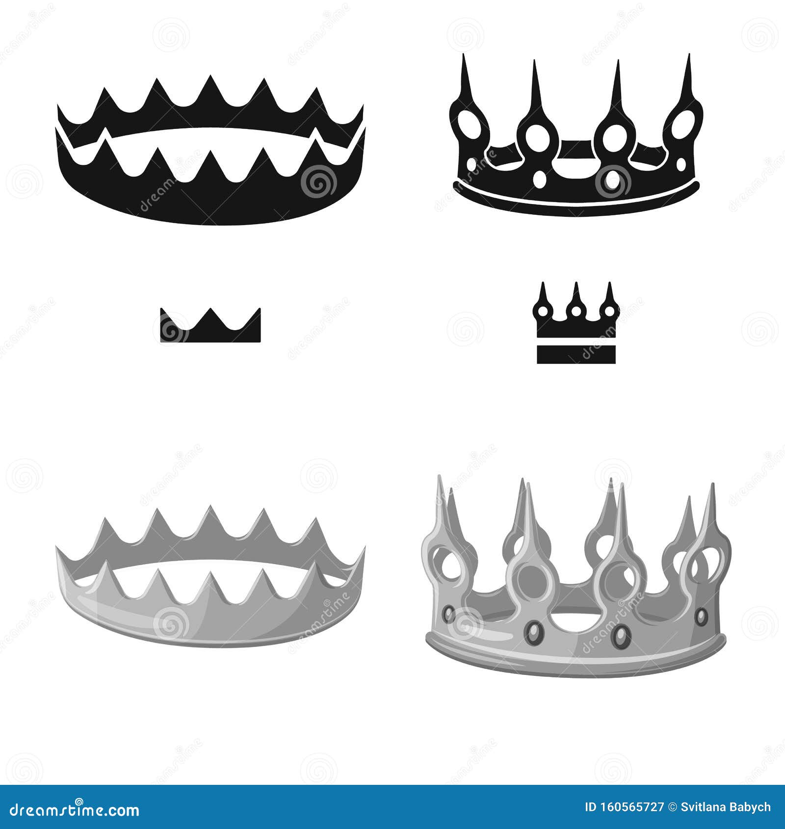 Isolated Object of Medieval and Nobility Icon. Collection of Medieval ...