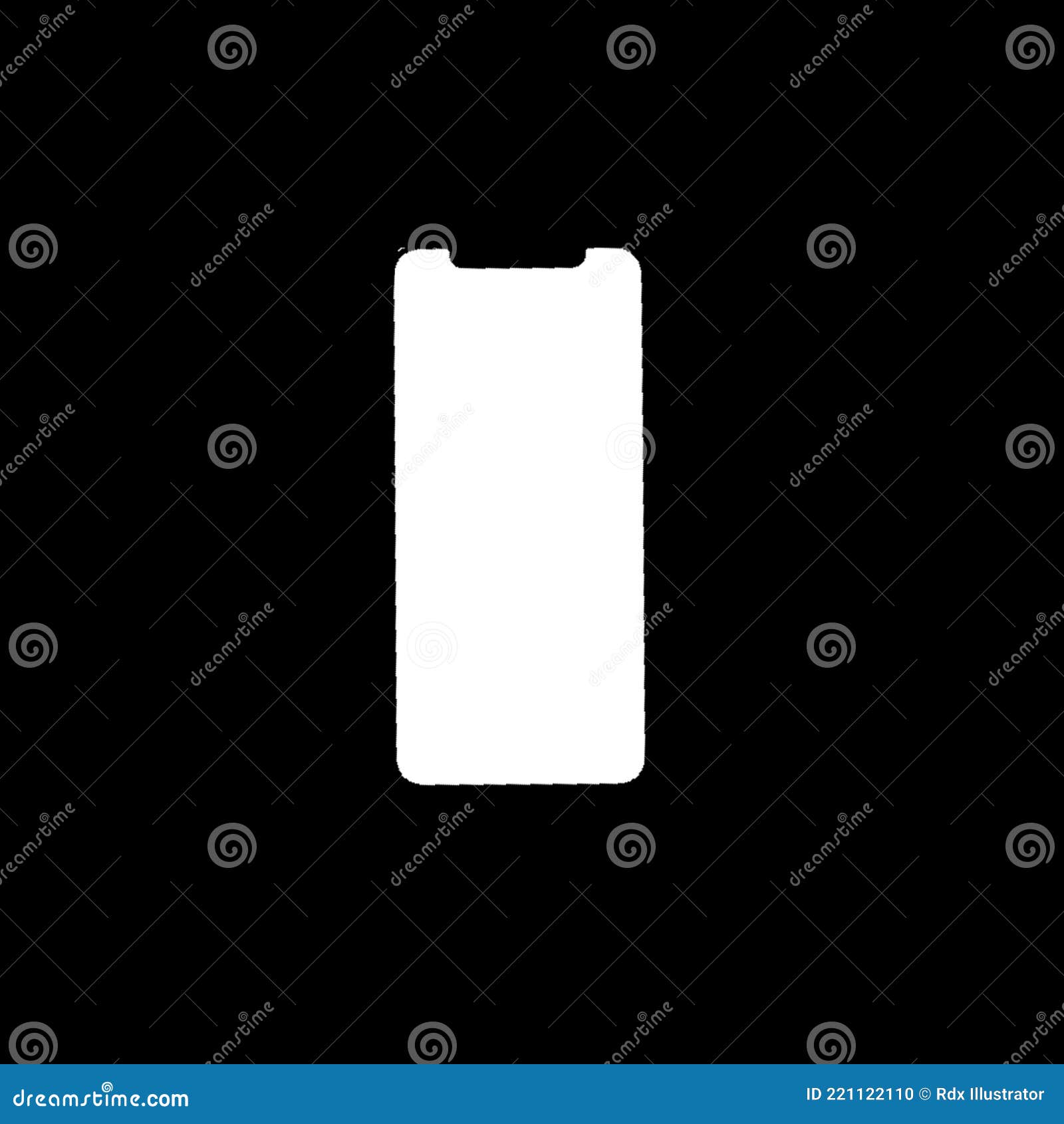 Vector Design Mobile Phone Design Illustration Stock Illustration ...