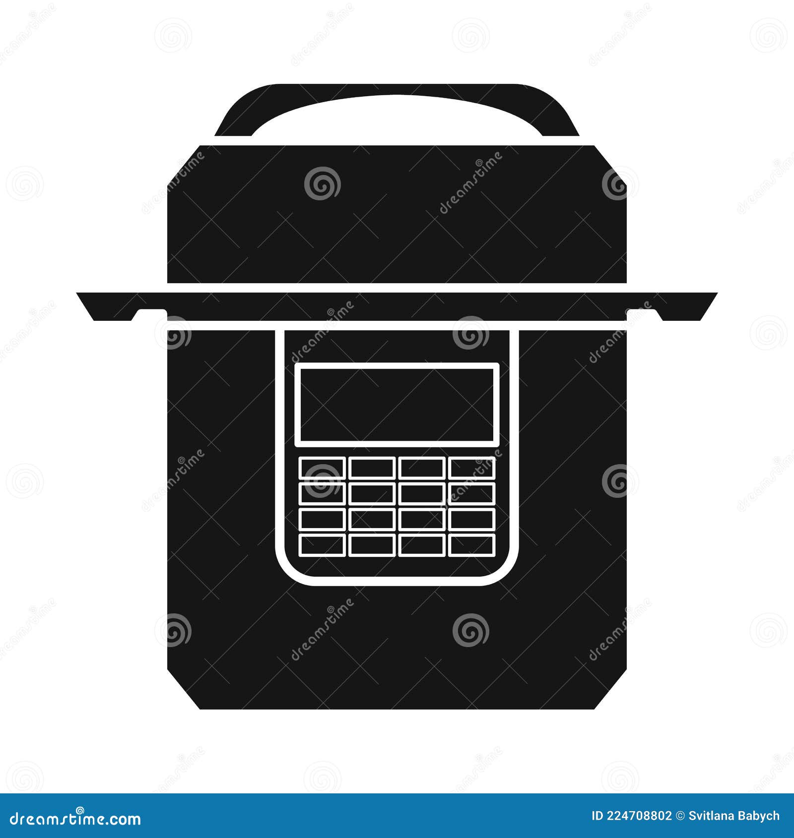 Vector Design of Multicooker and Cooker Logo. Graphic of Multicooker ...