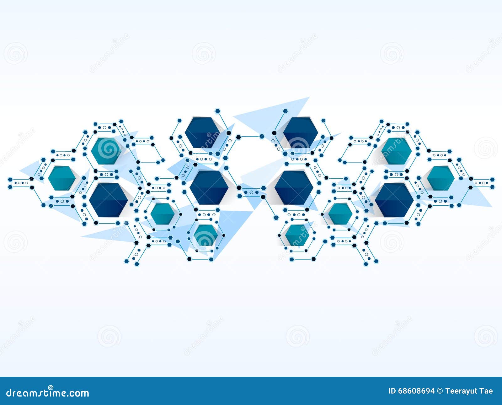 Vector Design Network Technology Background. Stock Vector ...