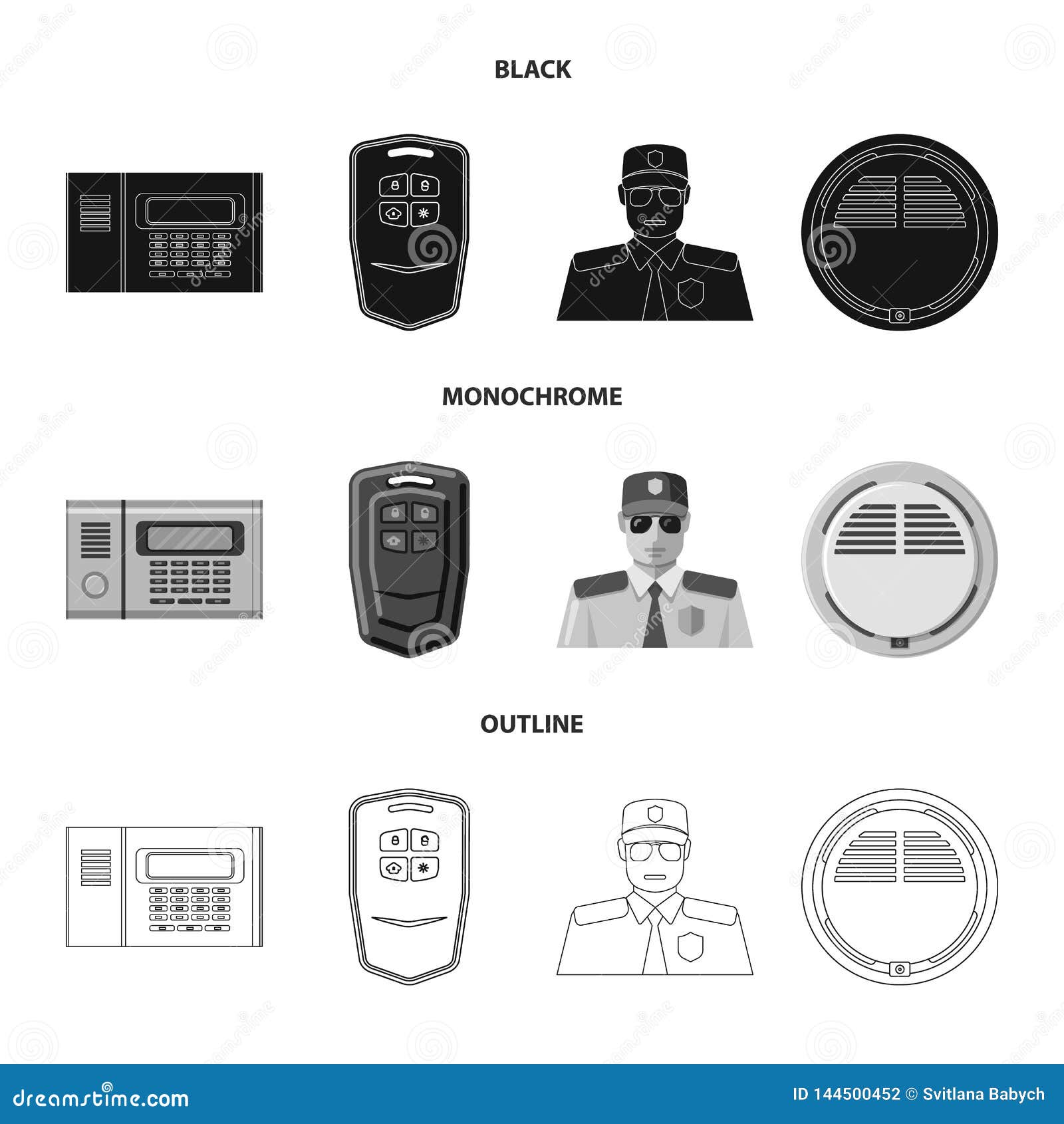 Vector Design of Office and House Icon. Set of Office and System Stock ...