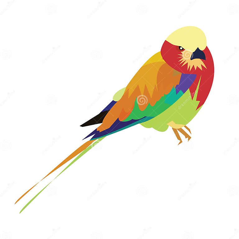 Vector design paint bird stock illustration. Illustration of wing ...