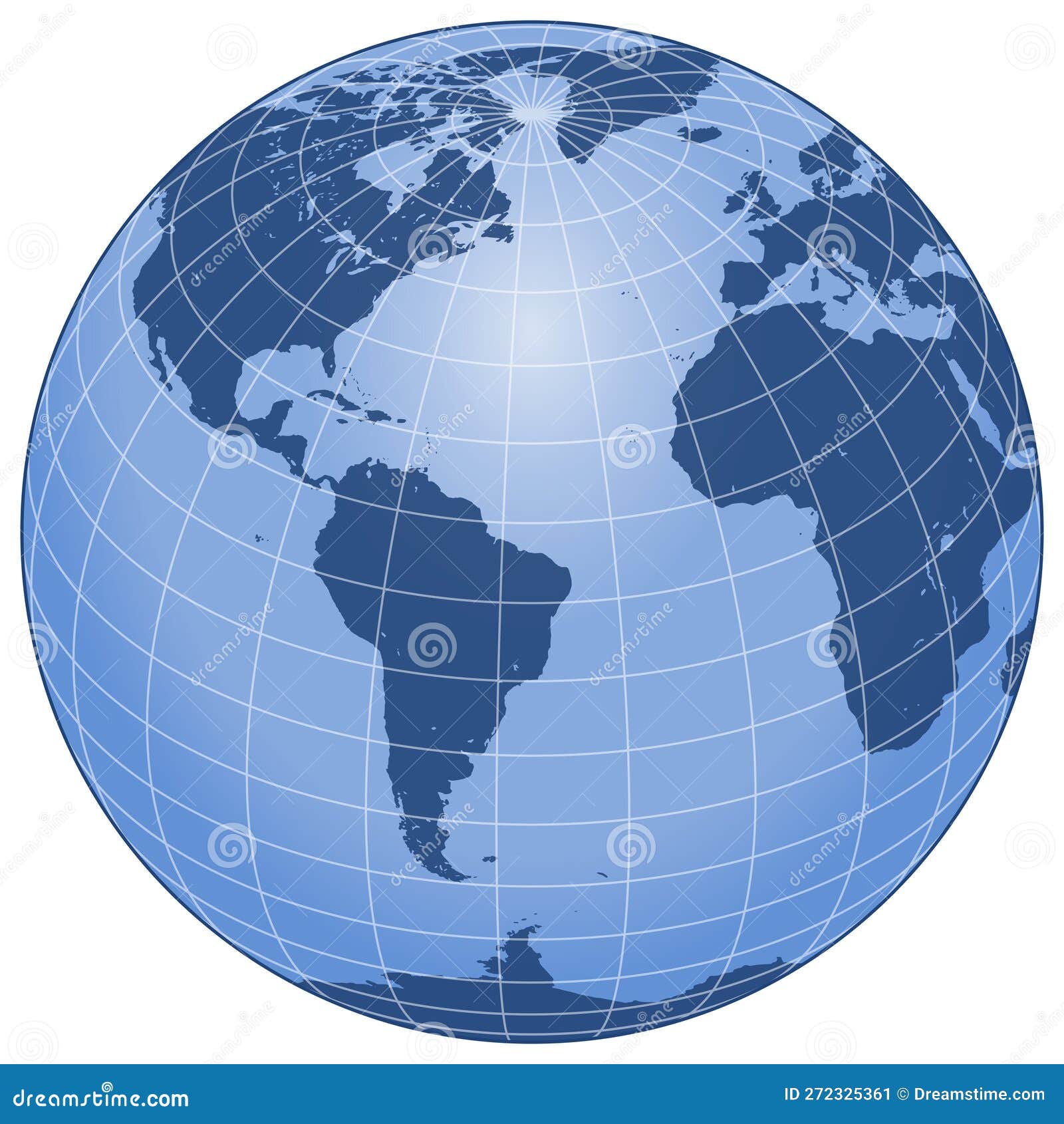 Vector Design of Planet Earth Stock Vector - Illustration of atlas ...