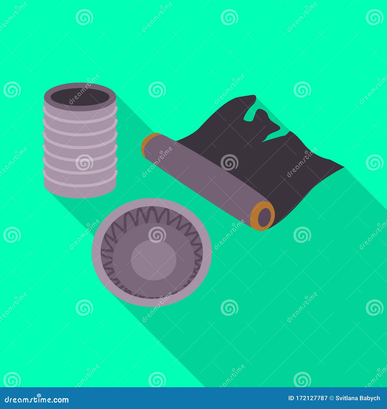 Vector Design of Plastic and Tableware Symbol. Graphic of Plastic and ...