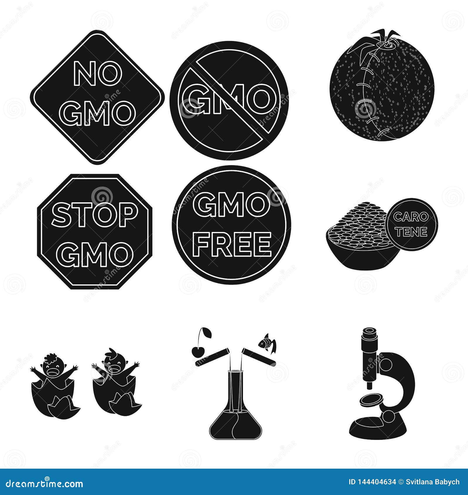 Vector Design of Quality and Laboratory Symbol. Set of Quality and ...