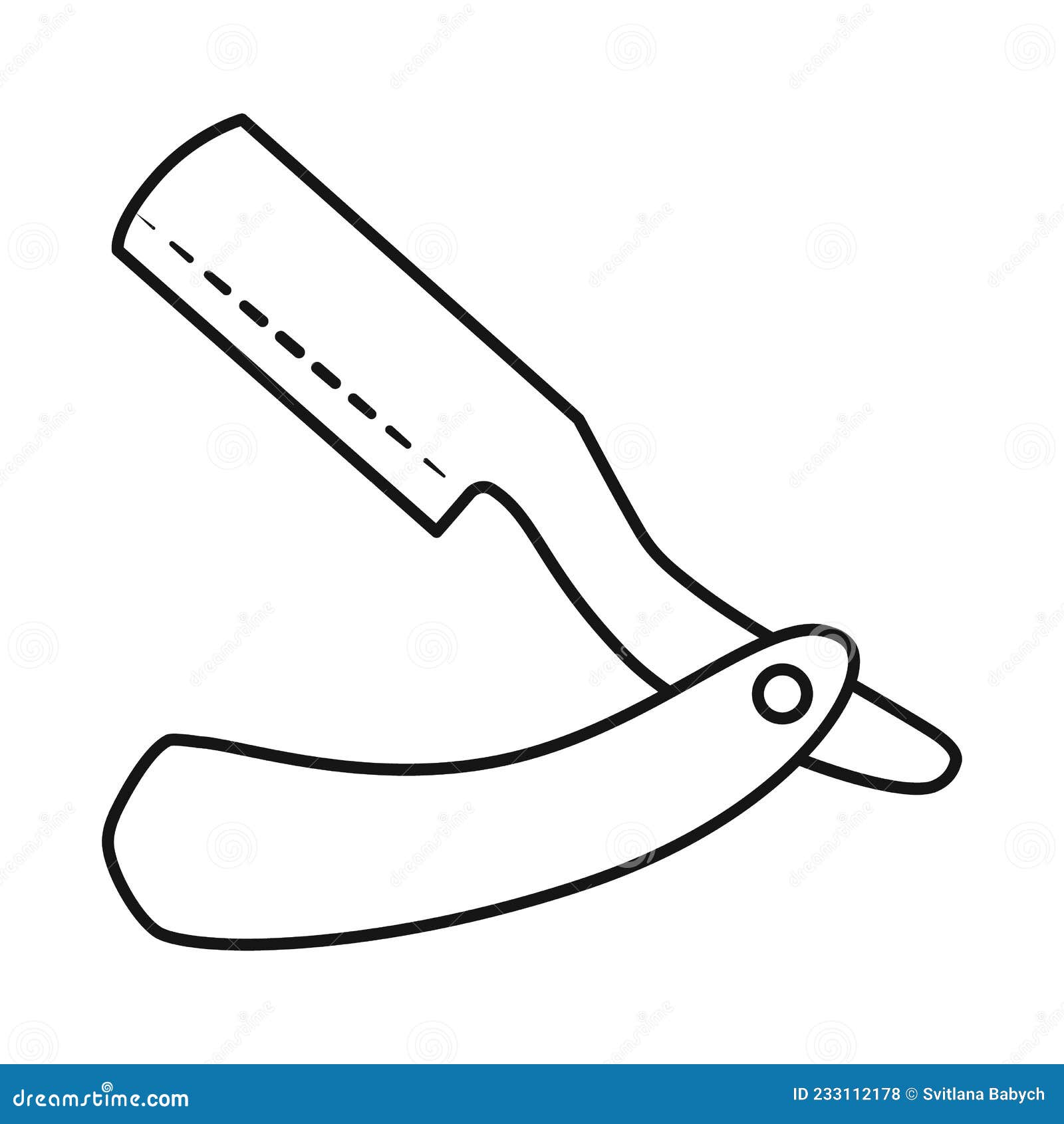 Isolated Object of Razor and Blade Icon. Collection of Razor and Shave ...