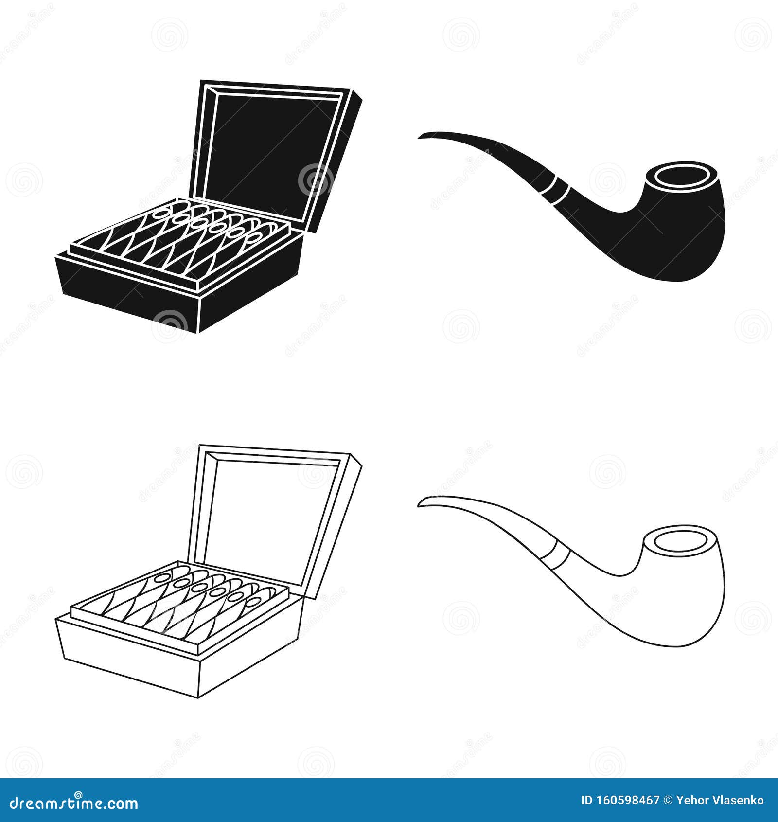 Vector Design of Refuse and Stop Symbol. Set of Refuse and Habit Stock ...