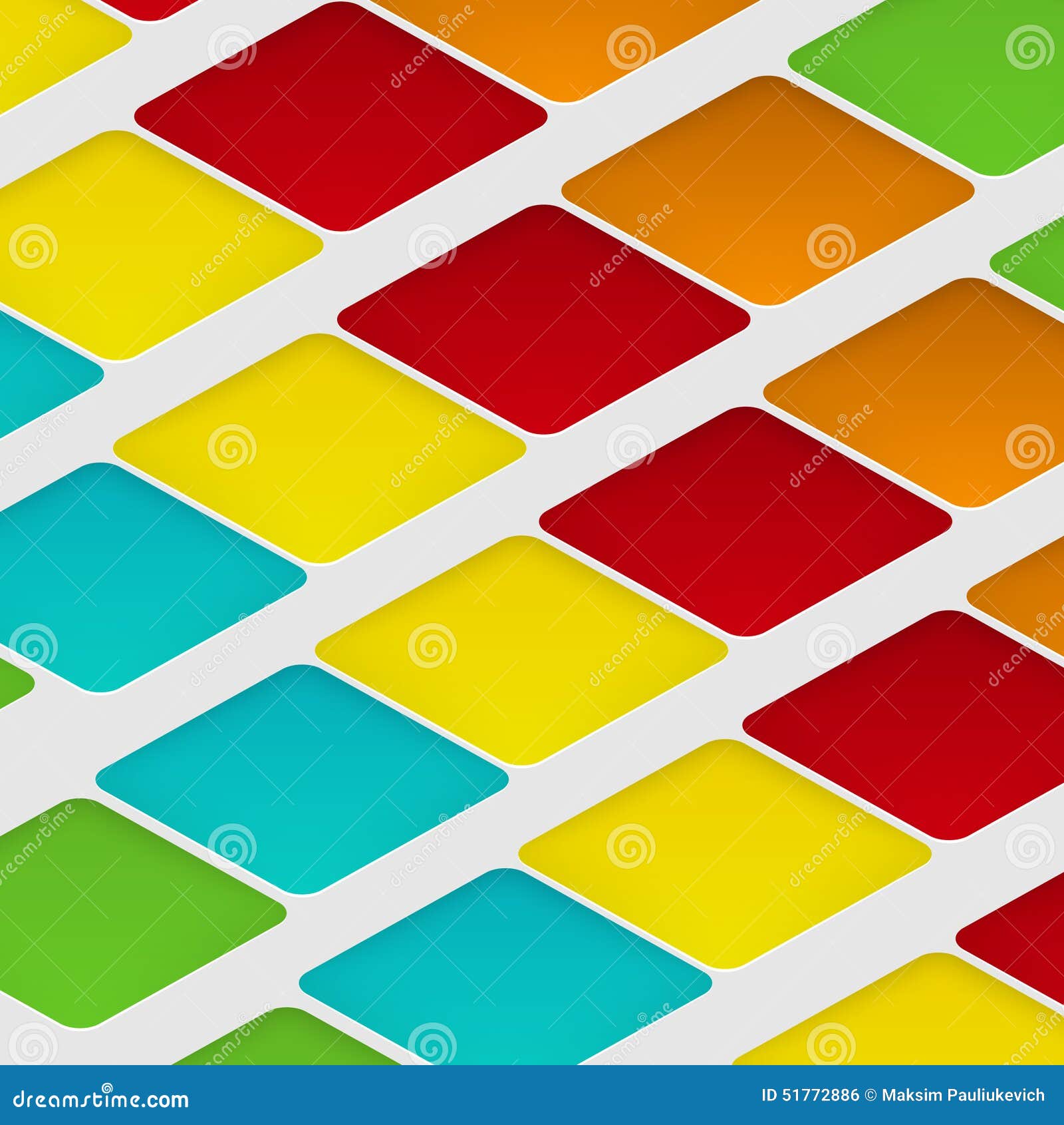 Vector Design Rhombus on the Color Stock Vector - Illustration of ...