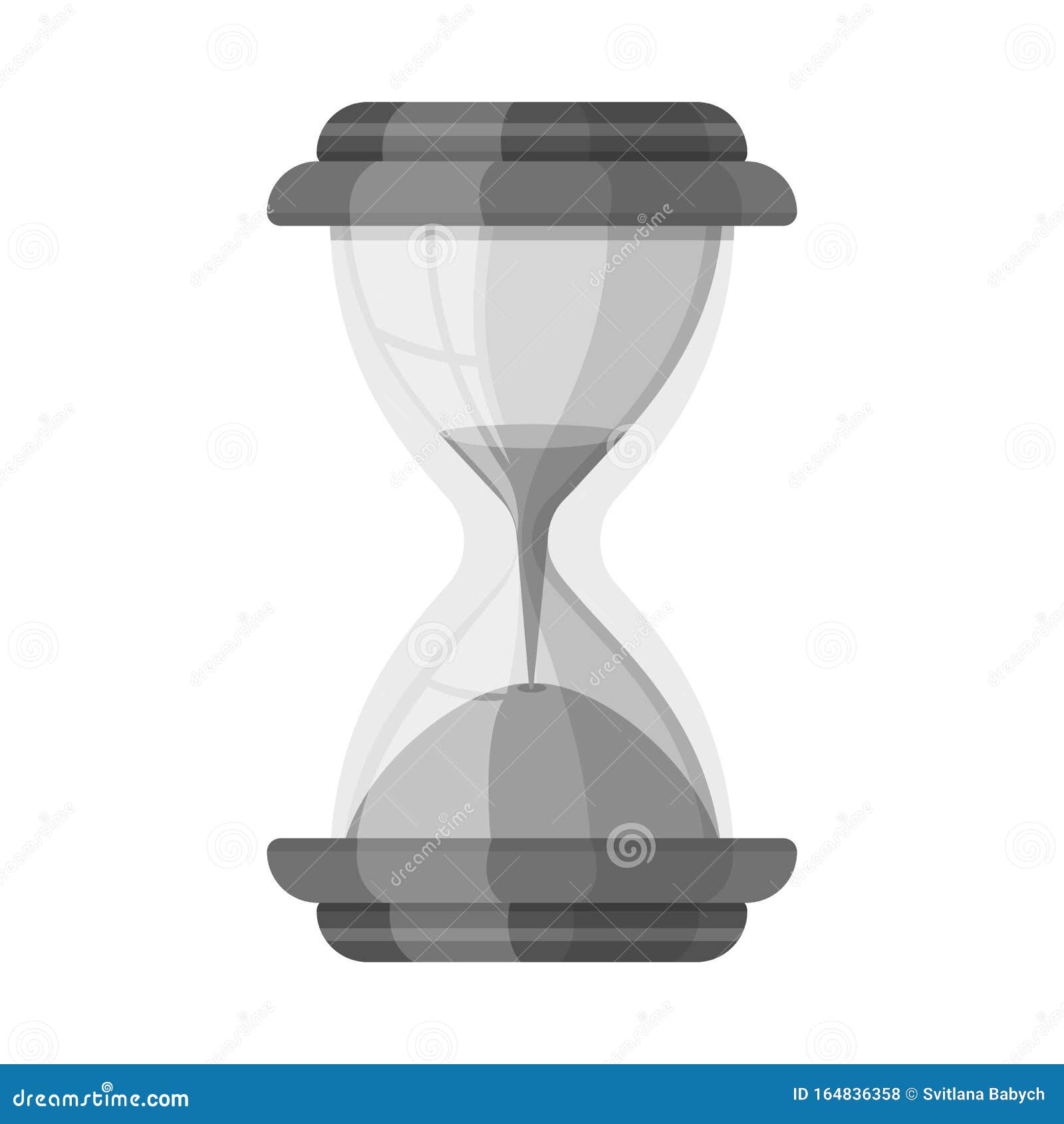 Vector Design of Sandglass and Flow Icon. Web Element of Sandglass and ...