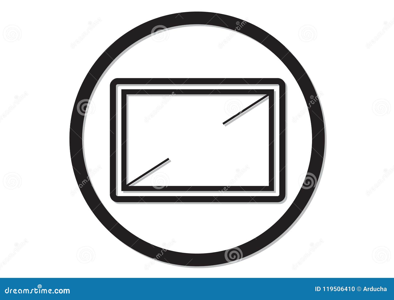 Screen resolution stock vector. Illustration of resolution - 119506410