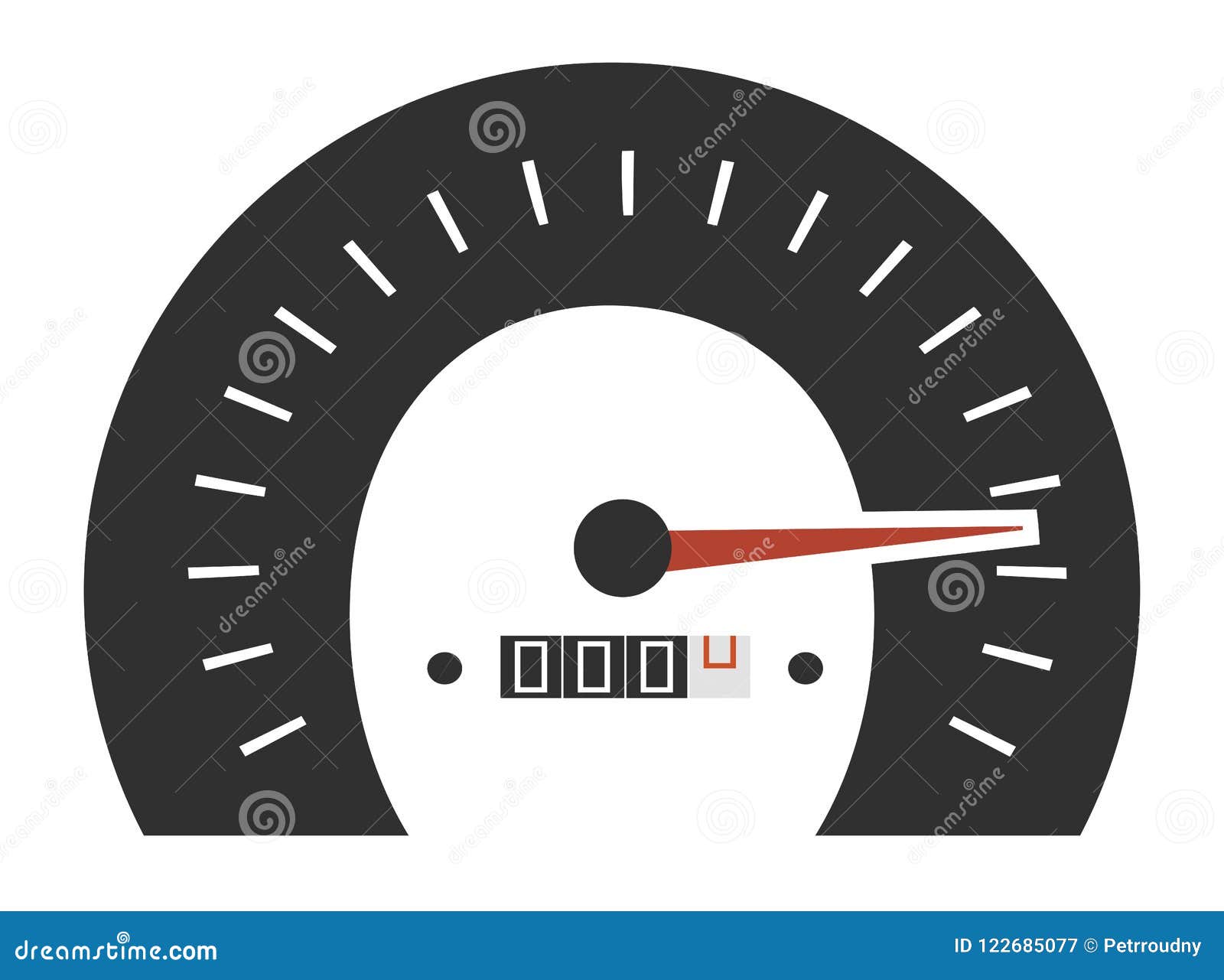 Vector Design of Speedometer Gauges Stock Vector - Illustration of mete ...