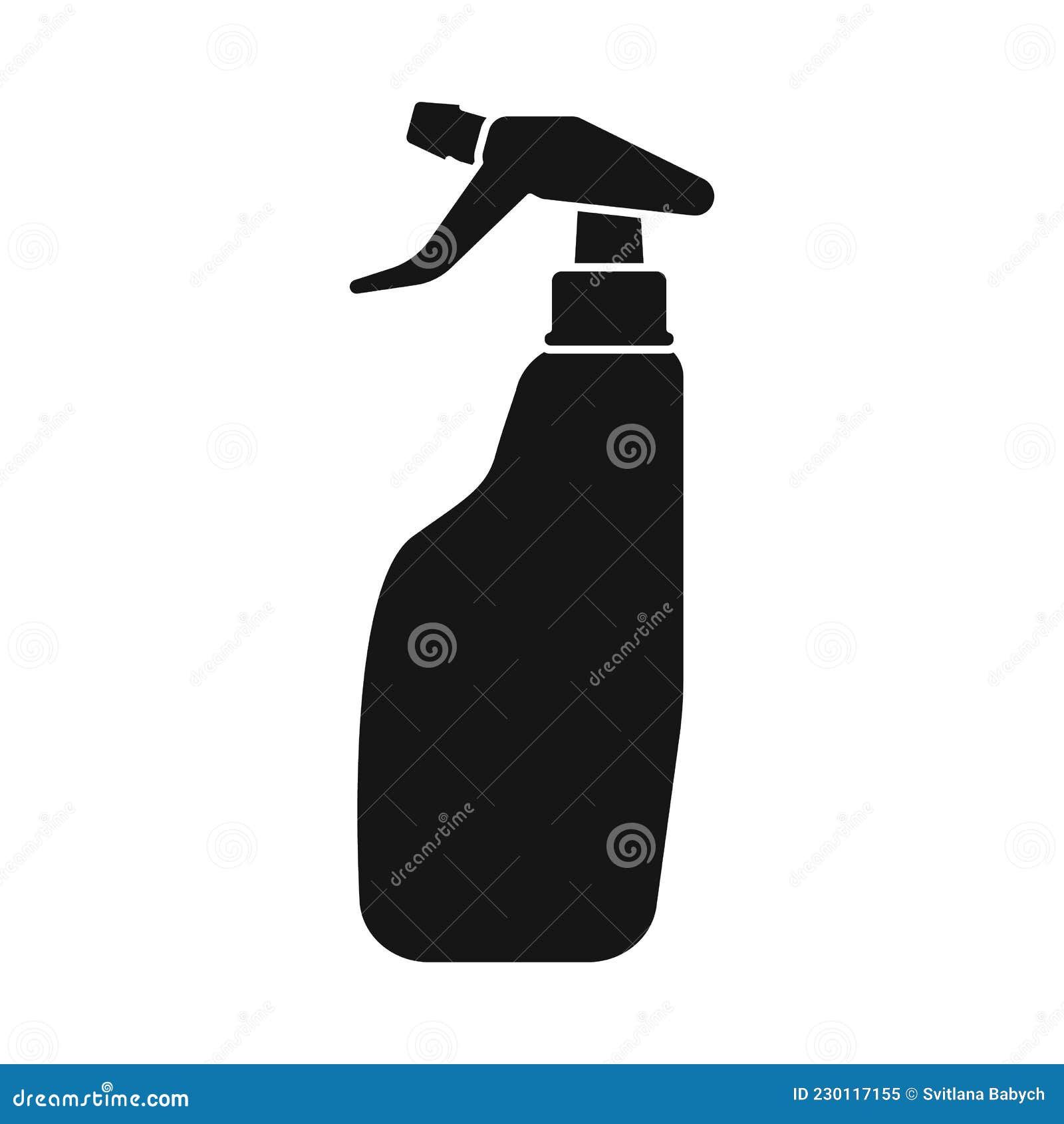 Vector Design of Spray and Bottle Logo. Web Element of Spray and Water ...