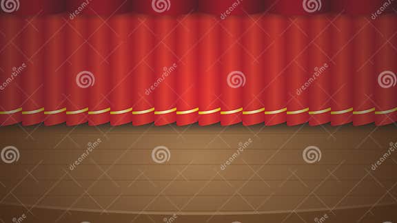 Vector Design of a Stage Performance Stock Vector - Illustration of ...