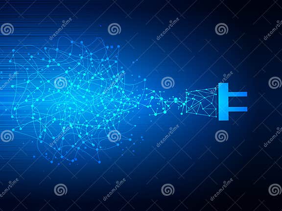 Vector Design Technology,Network,connection Background.Vector Design ...