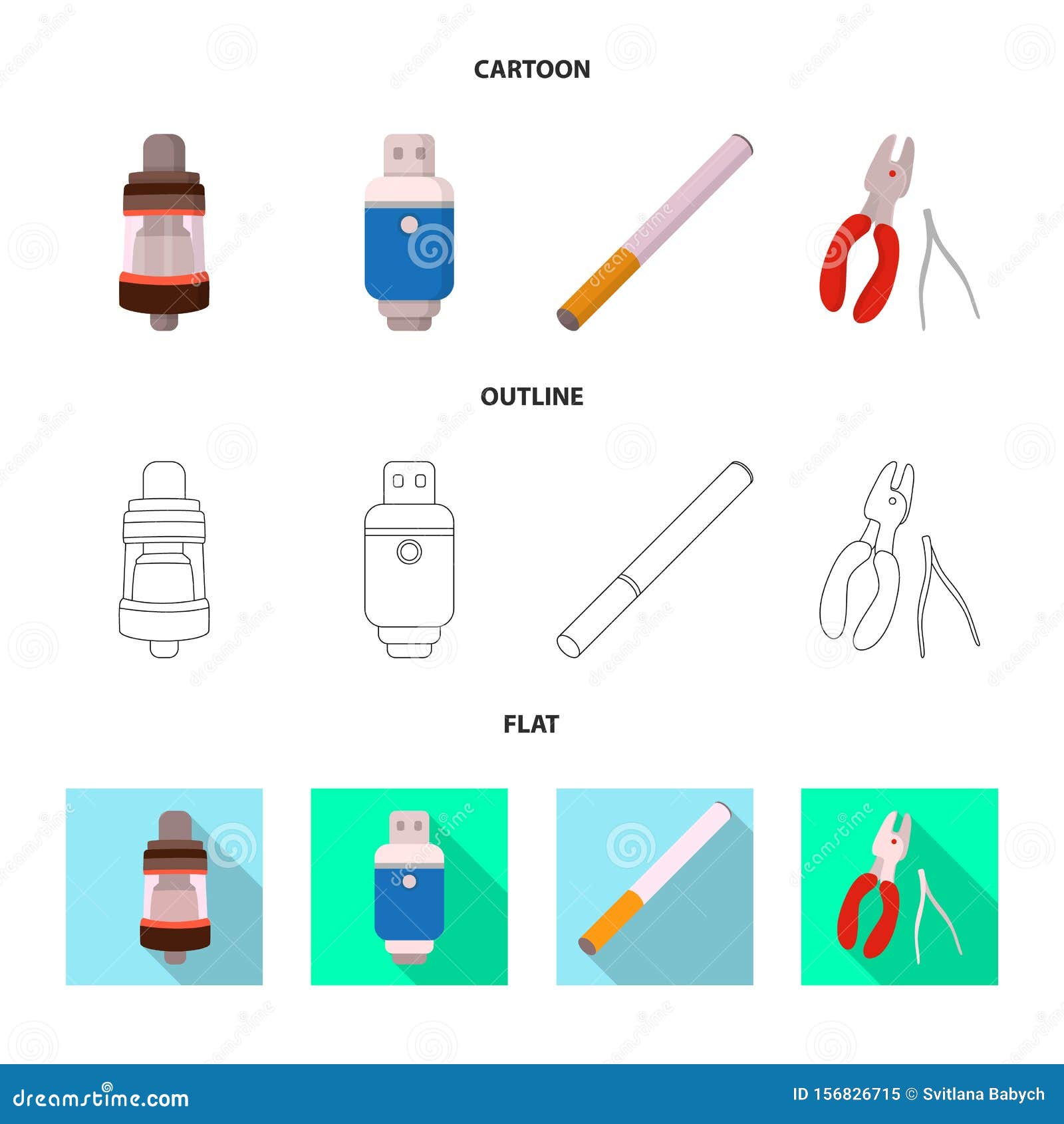 Vector Design of Technology and Taste Sign. Set of Technology and ...