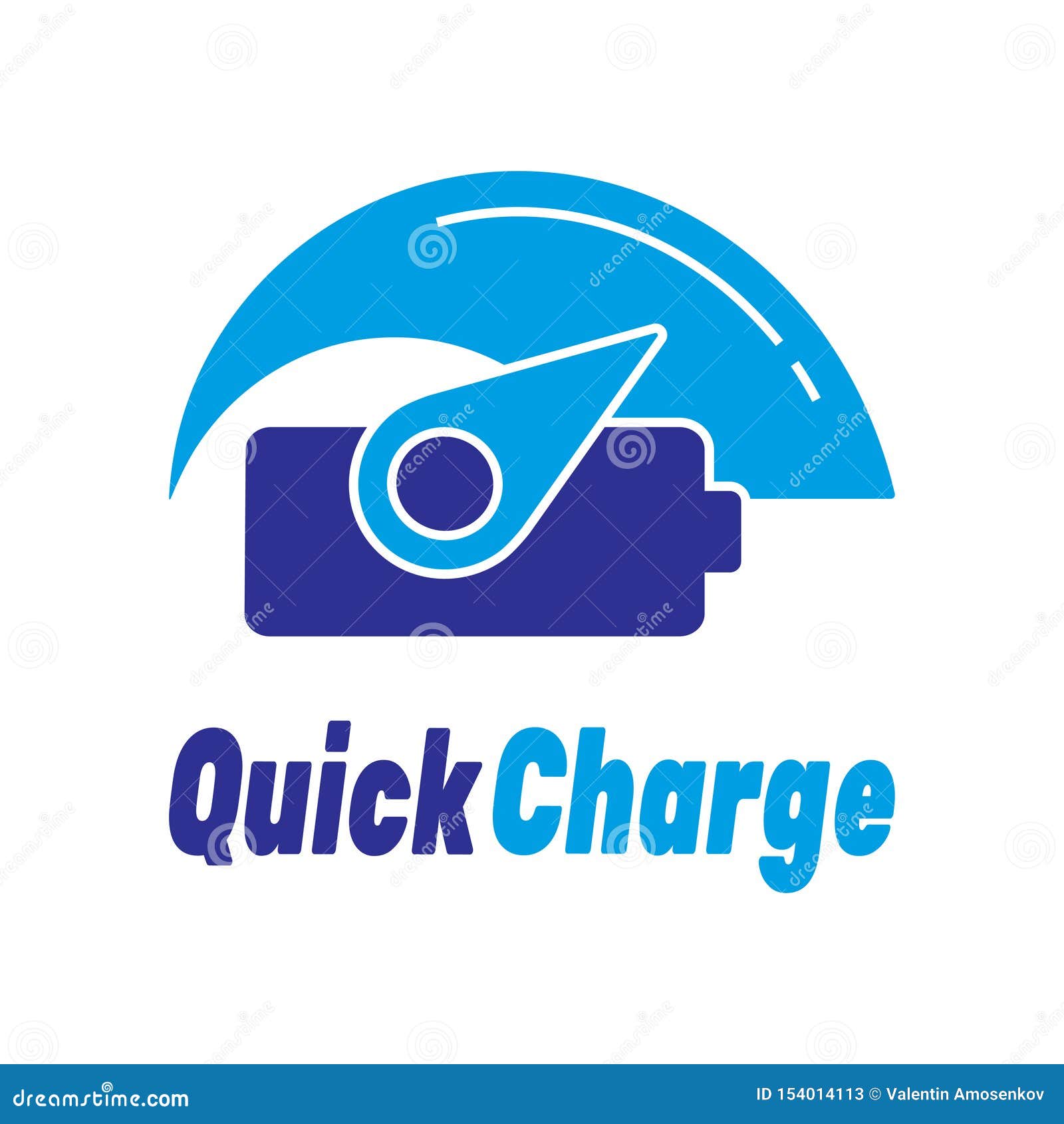 Vector Design Template Elements for Quick and Fast Charge. Vector ...