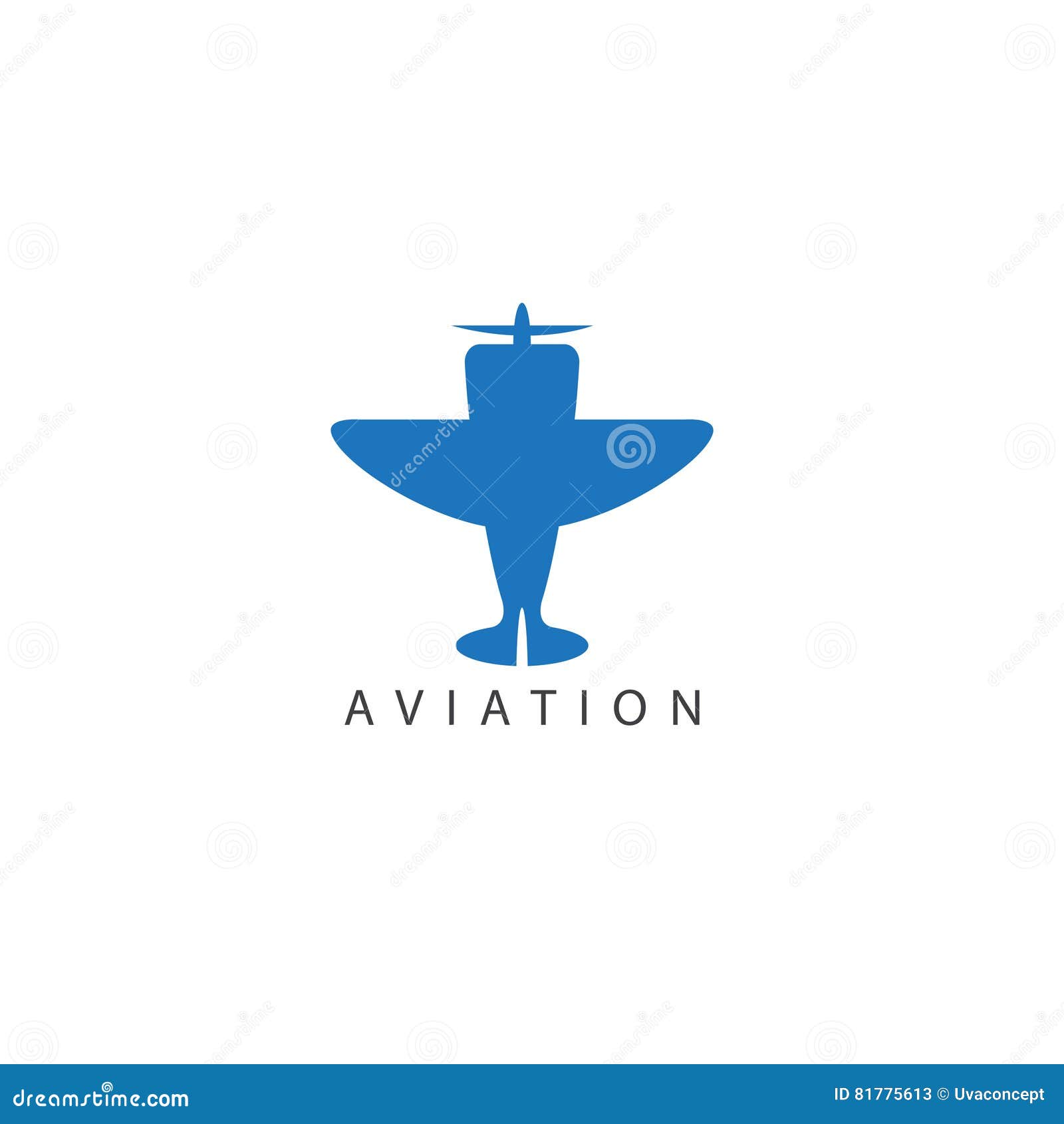 Vector Design Template of Small Jet Stock Vector - Illustration of ...
