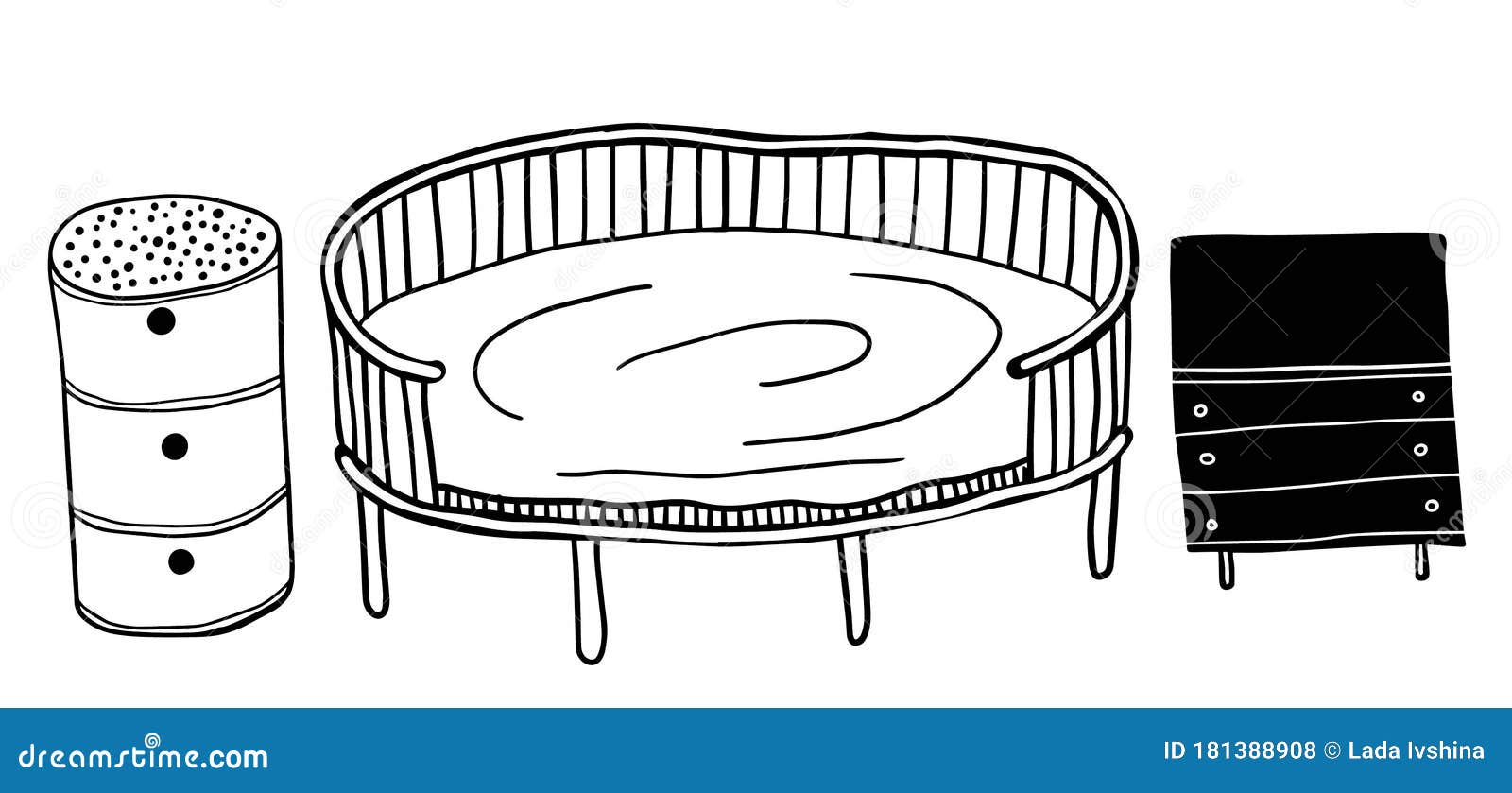 Vector Free Hand Drawn Design Set Stock Vector - Illustration of ...