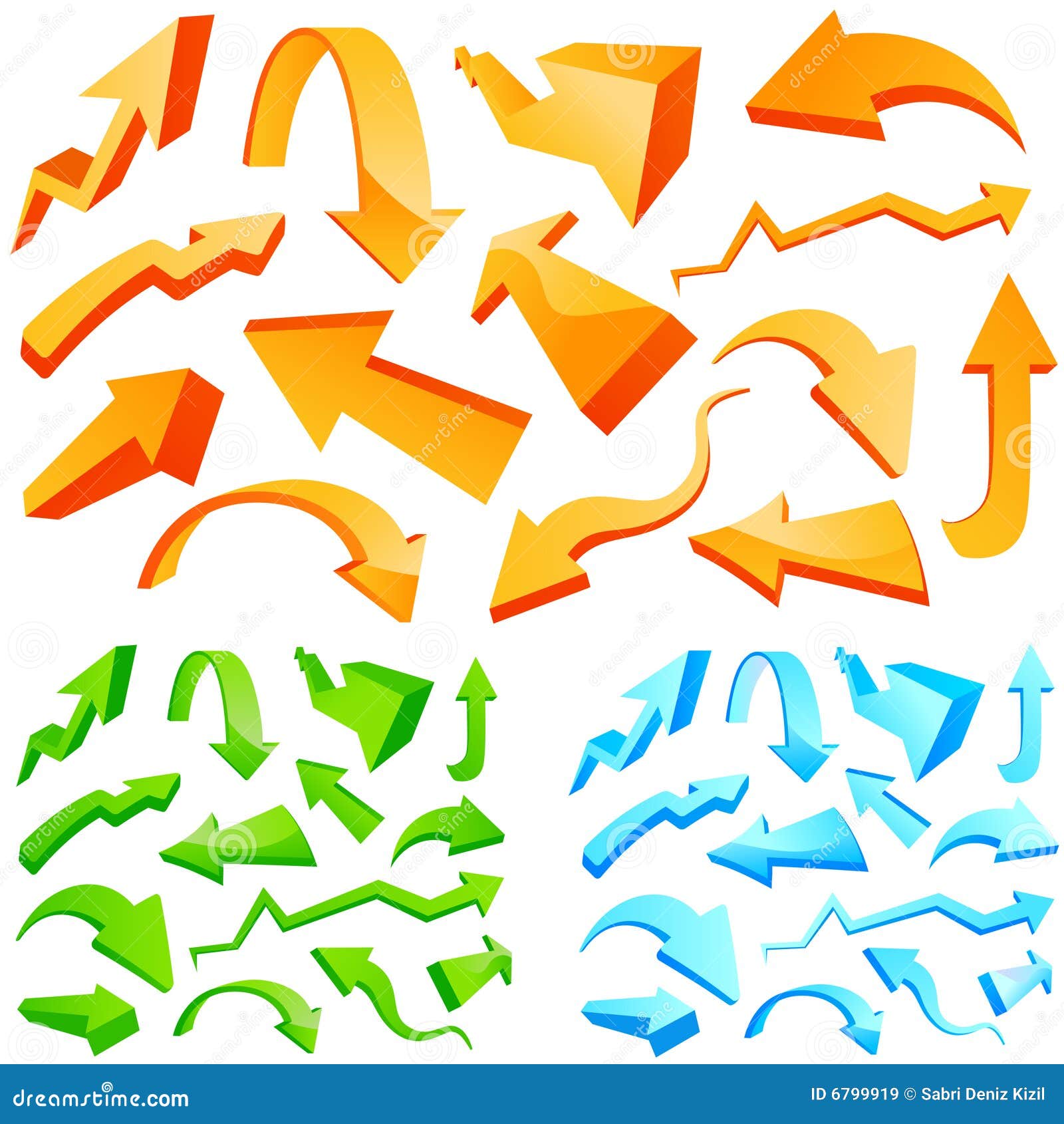 Vector Determinado De La Flecha Ilustración del Vector - Ilustración de ...