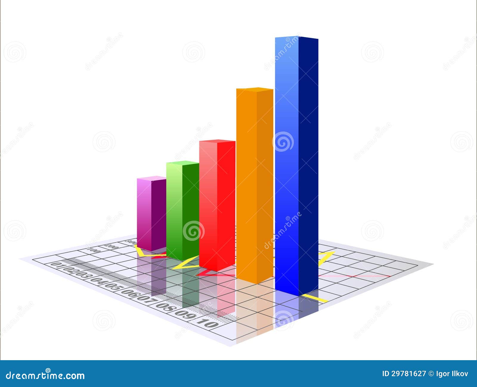 Diagram stock vector. Illustration of graph, business - 29781627