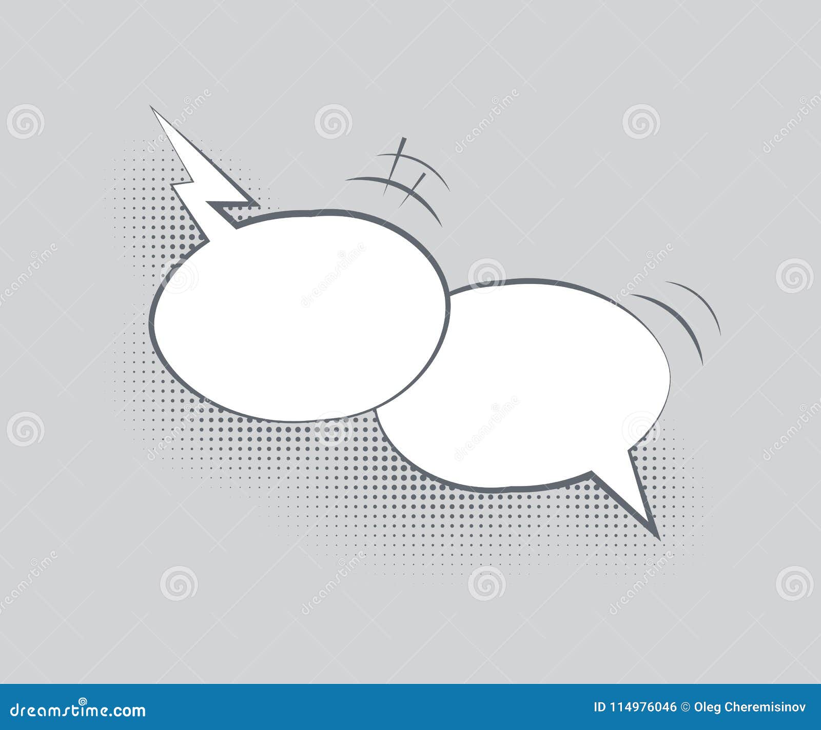 Vector Dialog Box Template. | CartoonDealer.com #228449881