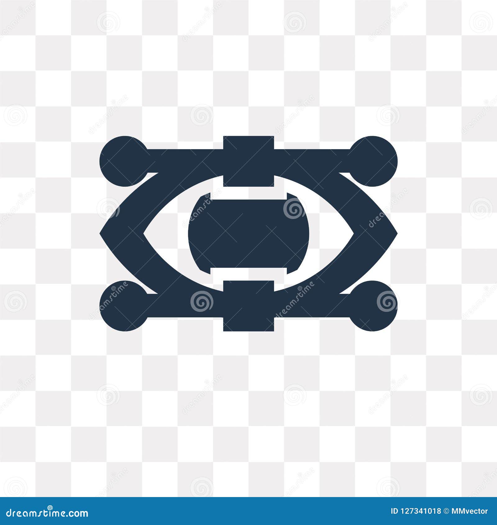 Vector Die Ikone, Die Auf Transparentem Hintergrund, Transparenz ...