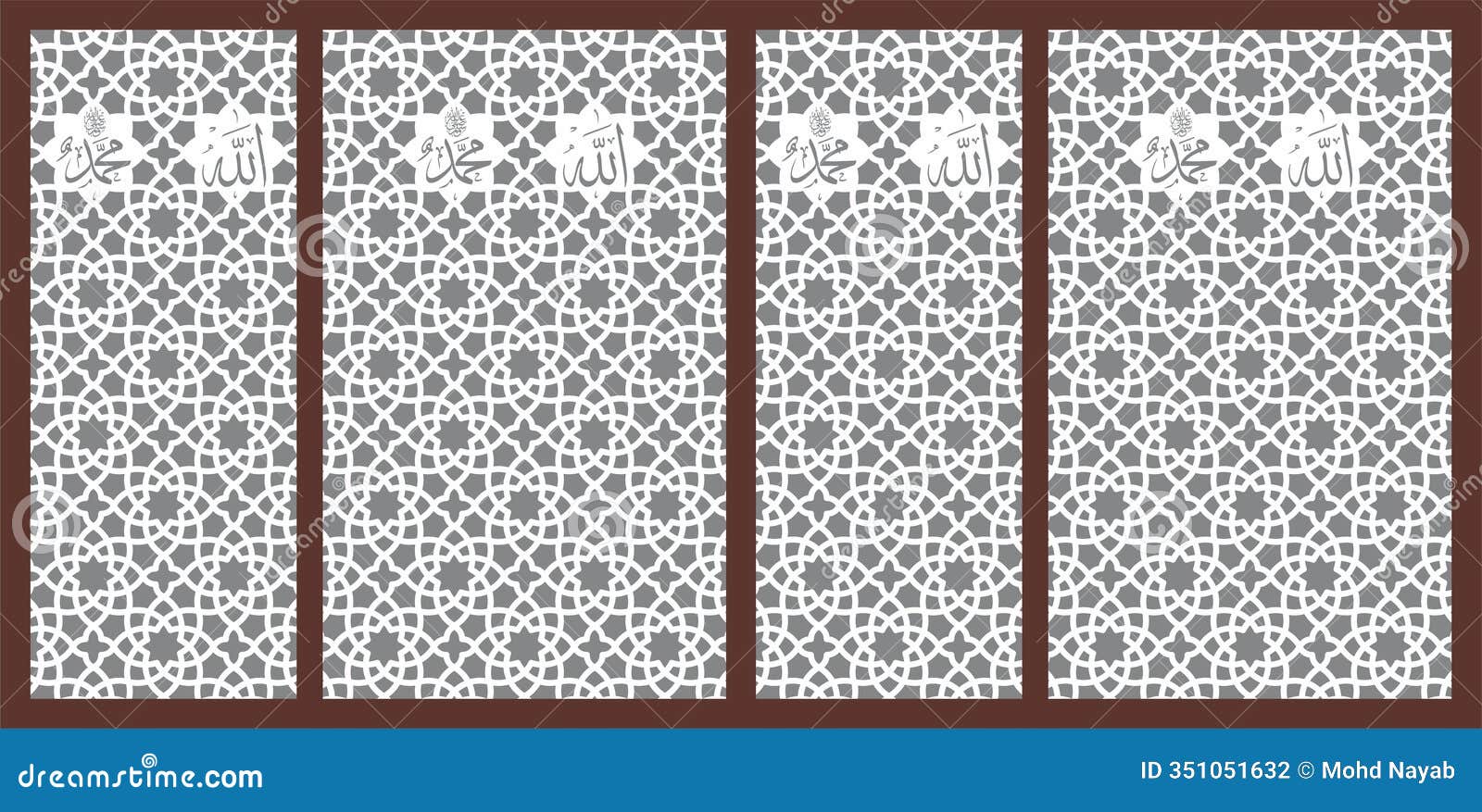 Vector of Different Islamic Pattern and Kaaba Vector-Mecca Vector- by ...